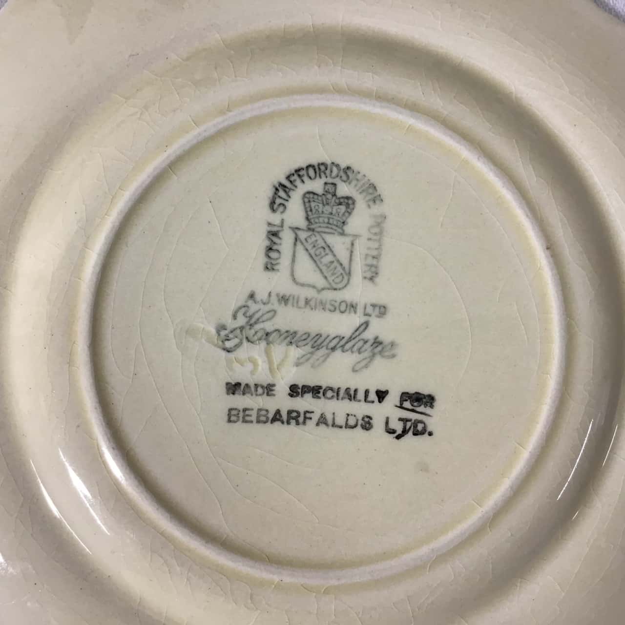 *REDUCED* Vintage Royal Staffordshire A.J. Wilkinson Ltd Floral ...