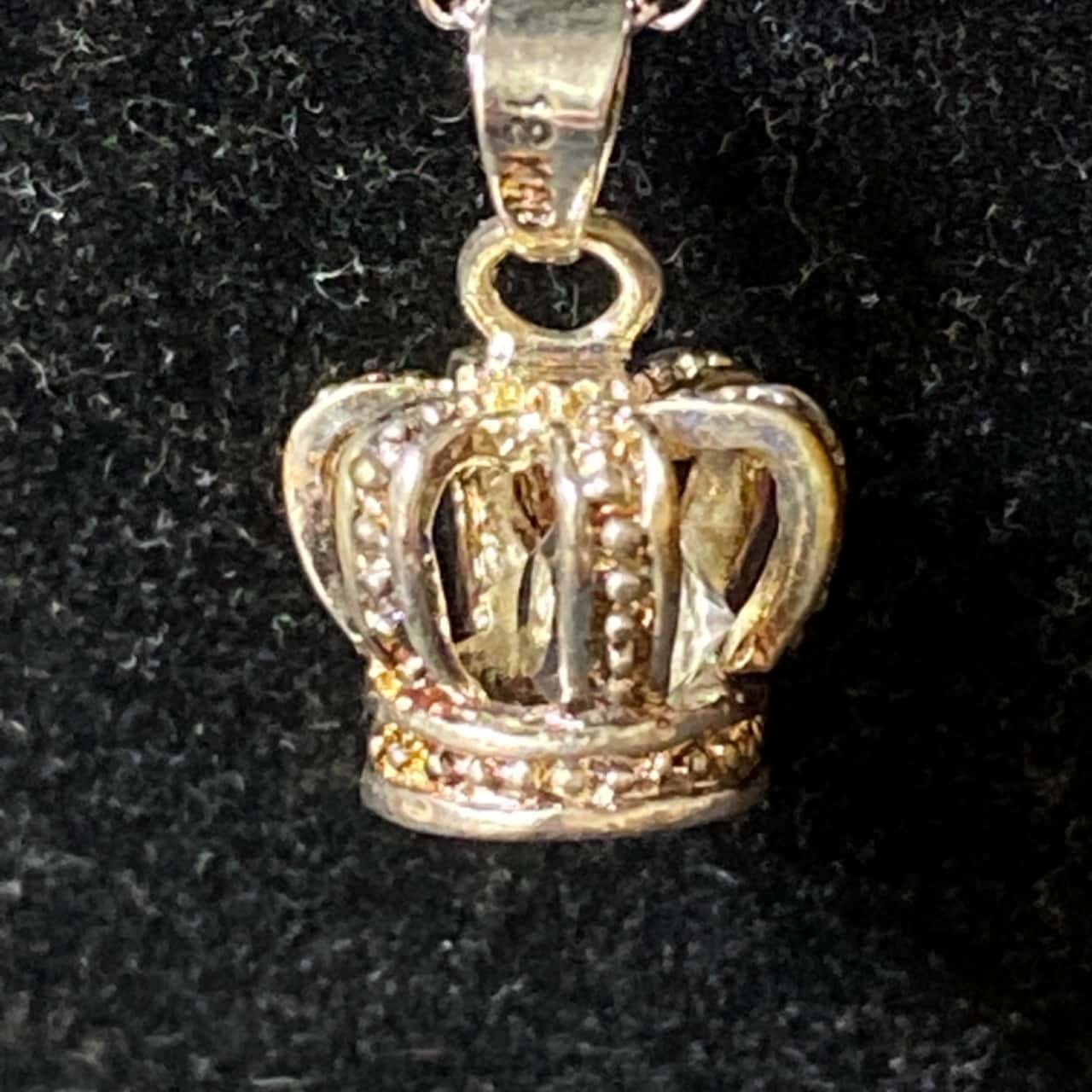 Gold,Silver, 18 Ksp, Sterling’s Silver, Crown,Necklace * DISCOUNTED *(s ...