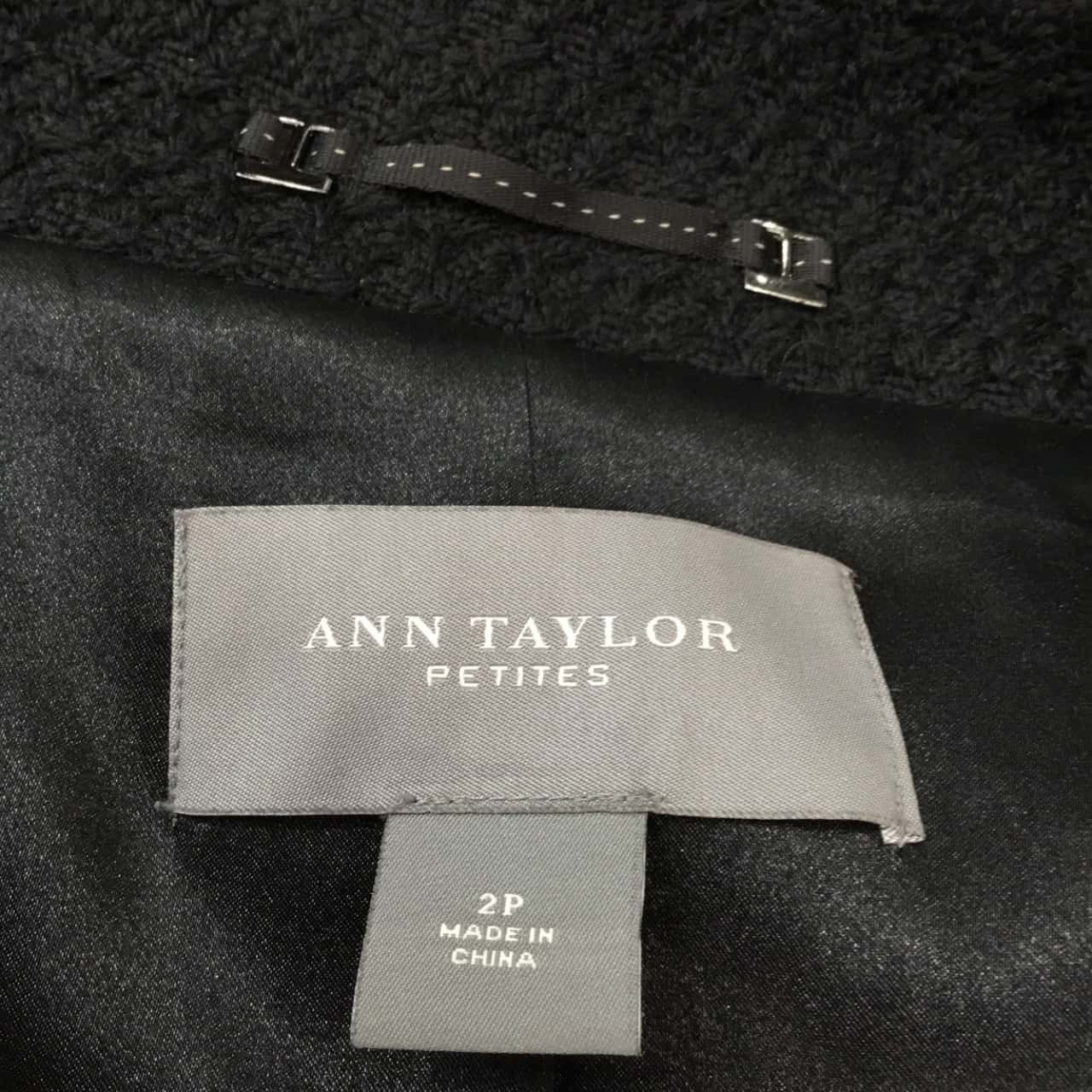 Women’s, Ann Taylor, size 10, Black Winter Coat (s)