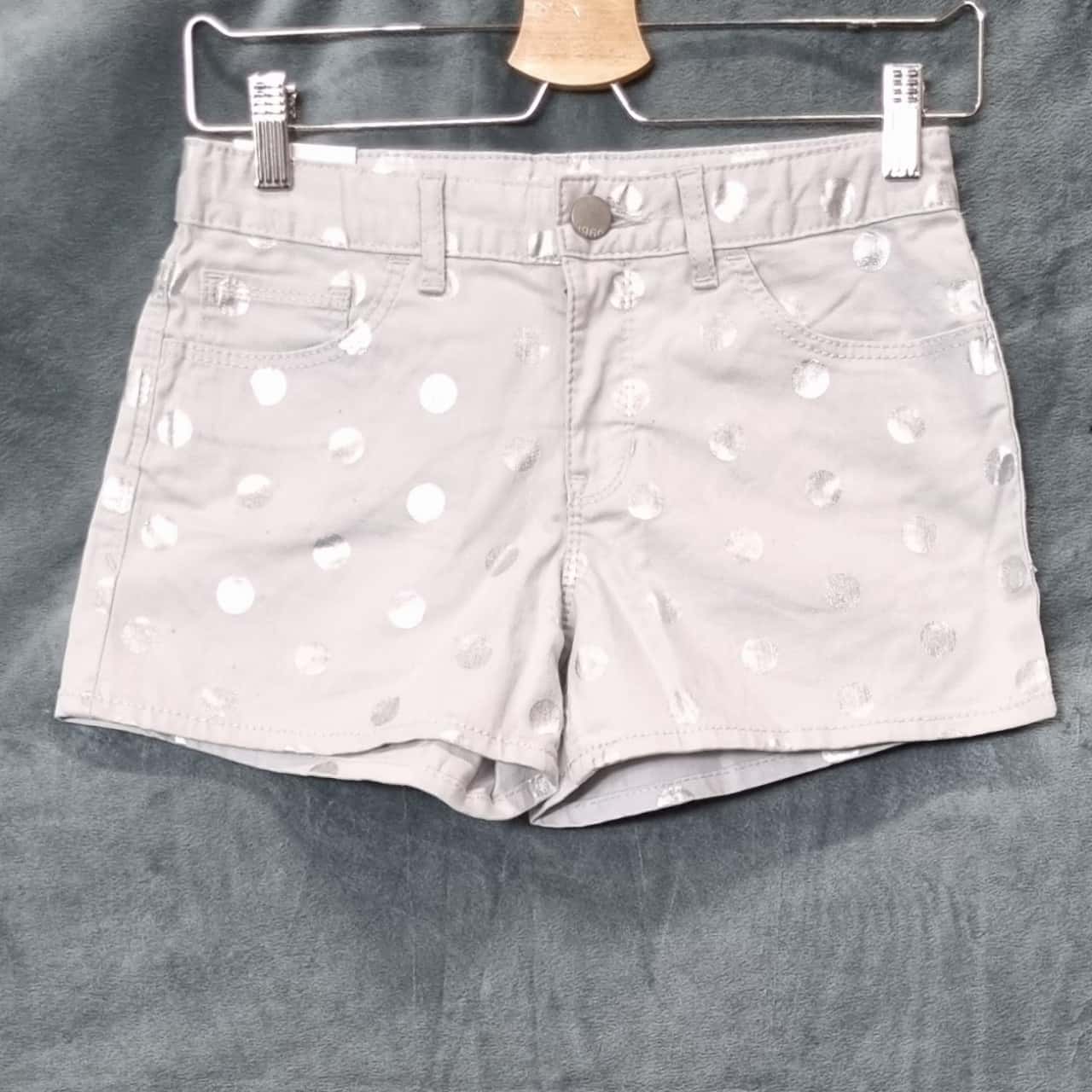 GapKids Girls Size 16 Shorts Grey / Polka Dot (s)