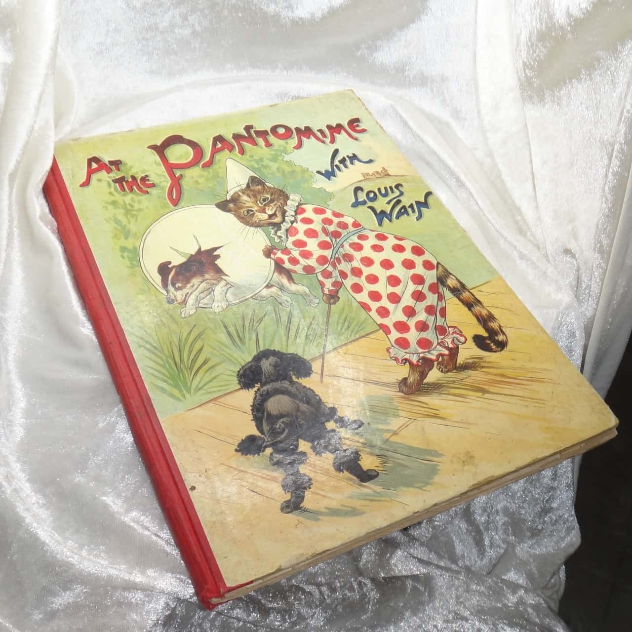 Vintage Book - At the Pantomime with Louis Wain(s)