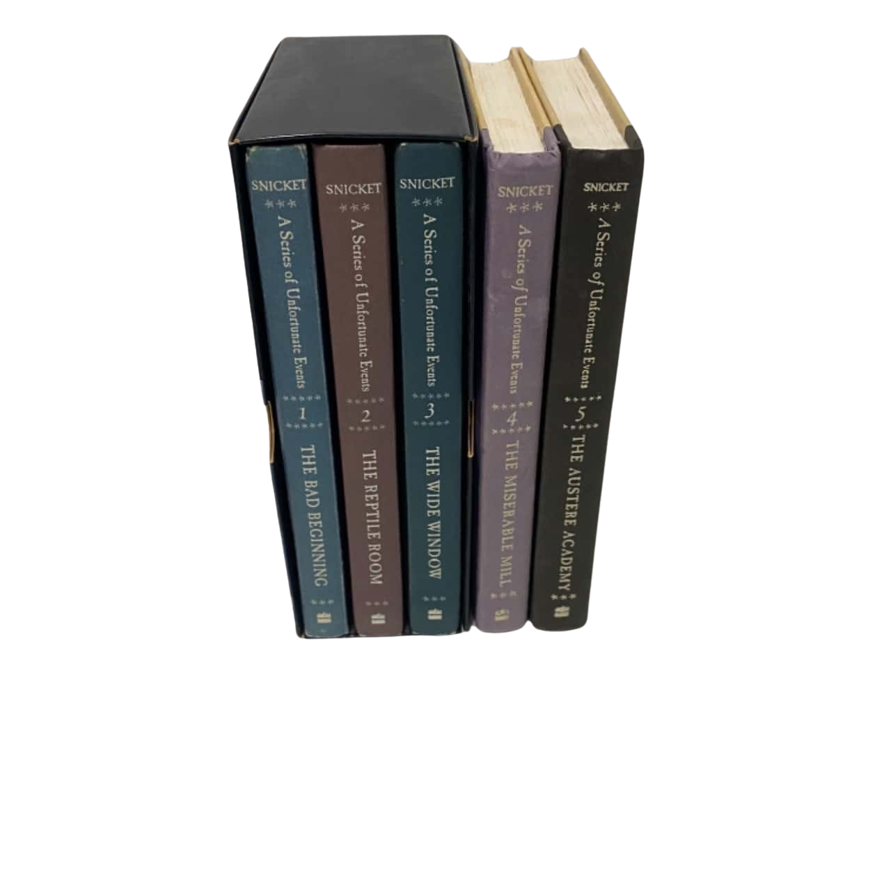 A Series of Unfortunate Events Books 1-5