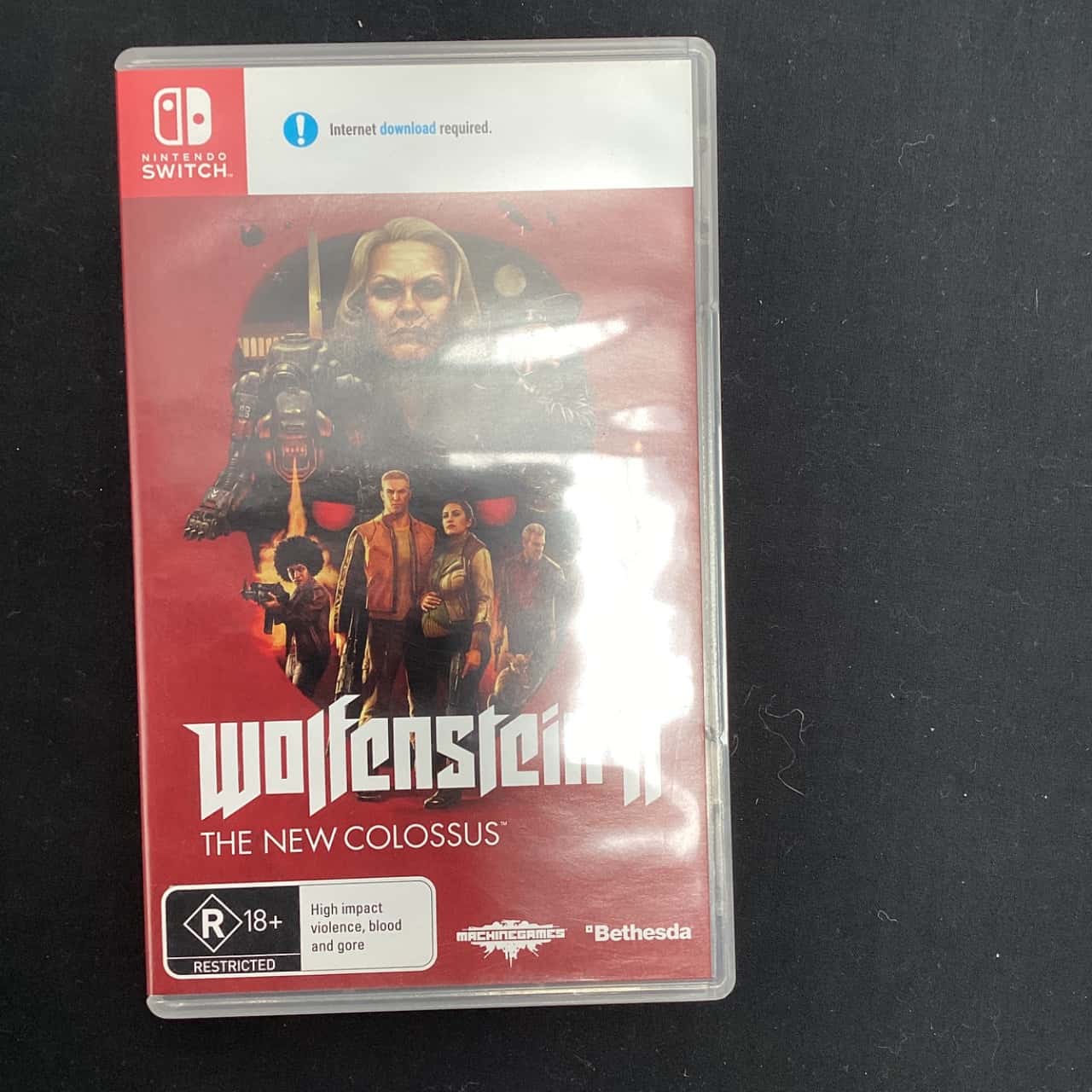 Nintendo Switch wolfenstein II(s)