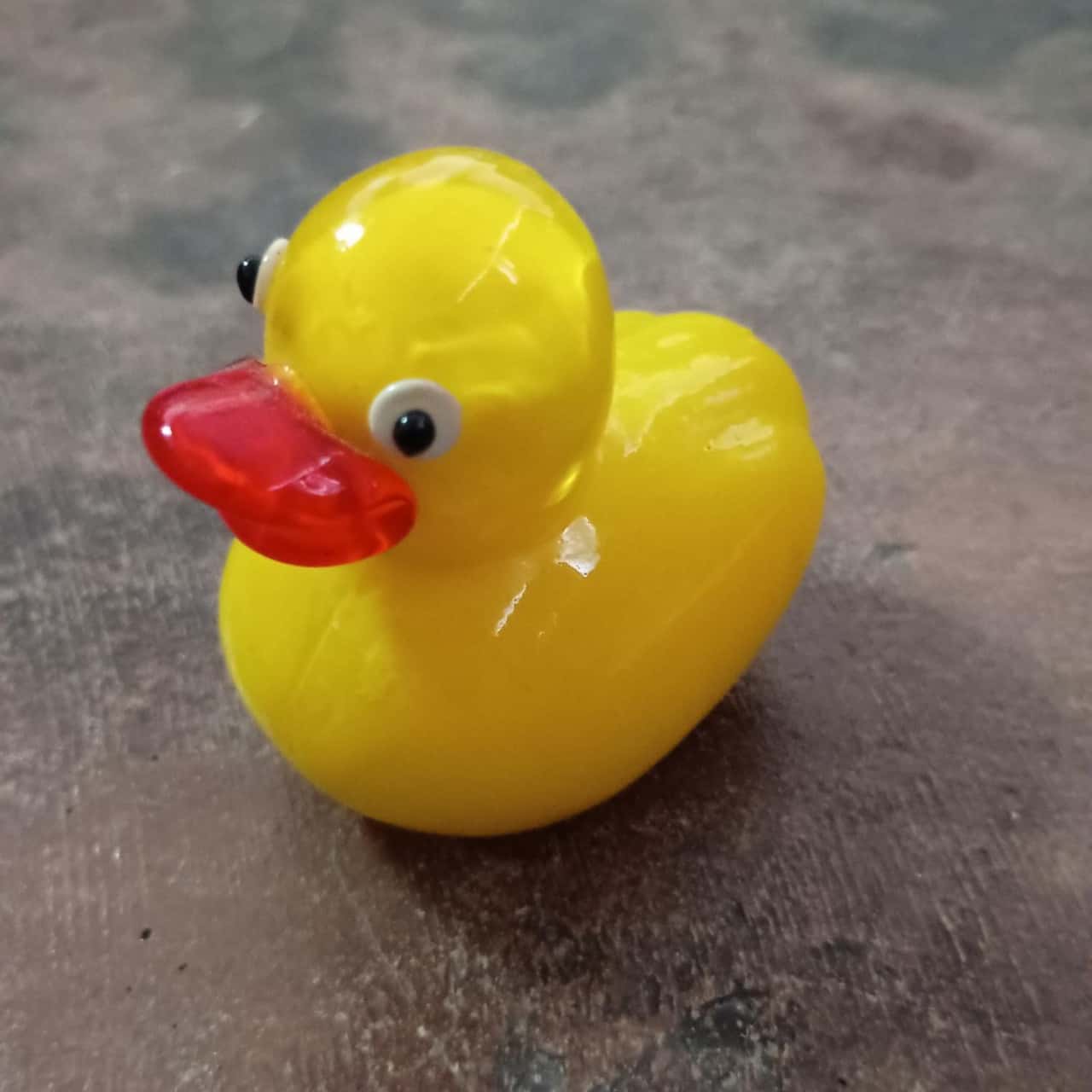 Adorable Glass Rubber Ducky Figure(s)