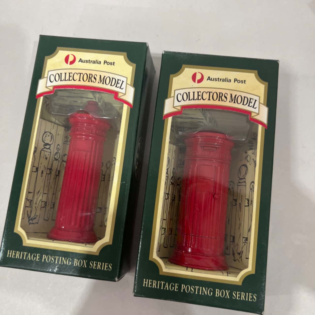 Australia Post Collectors Model Heritage Posting Box Series Set of 2 (s)
