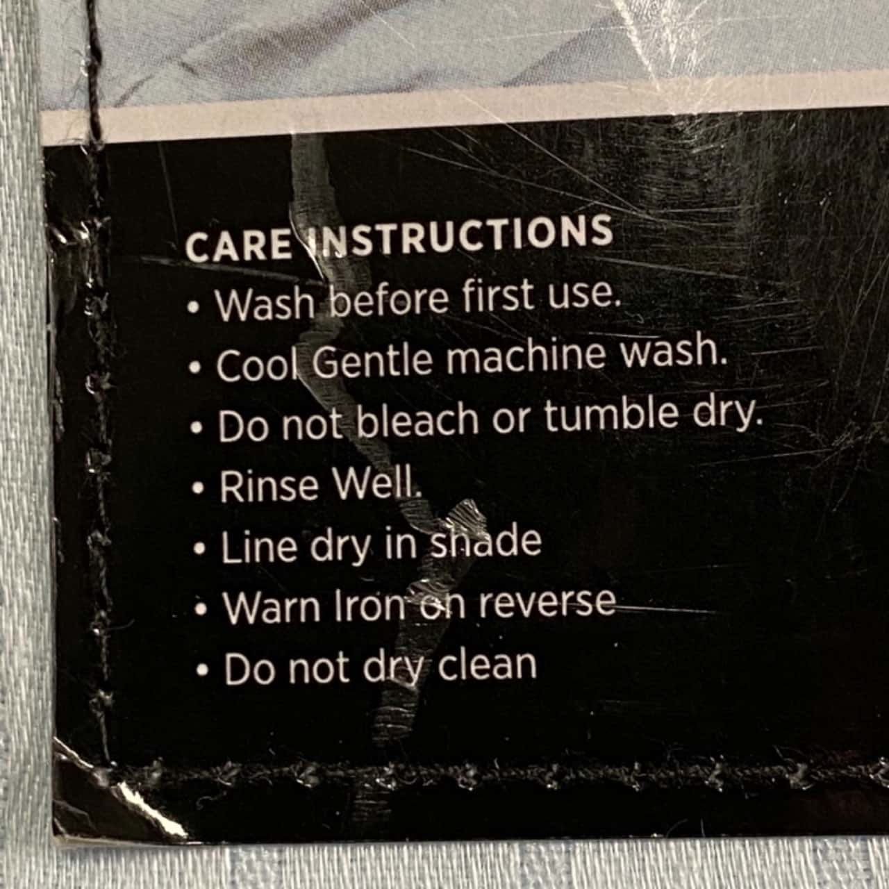 Eminence 1000 Thread Light-Blue Pin Stripe Quilt Cover Set