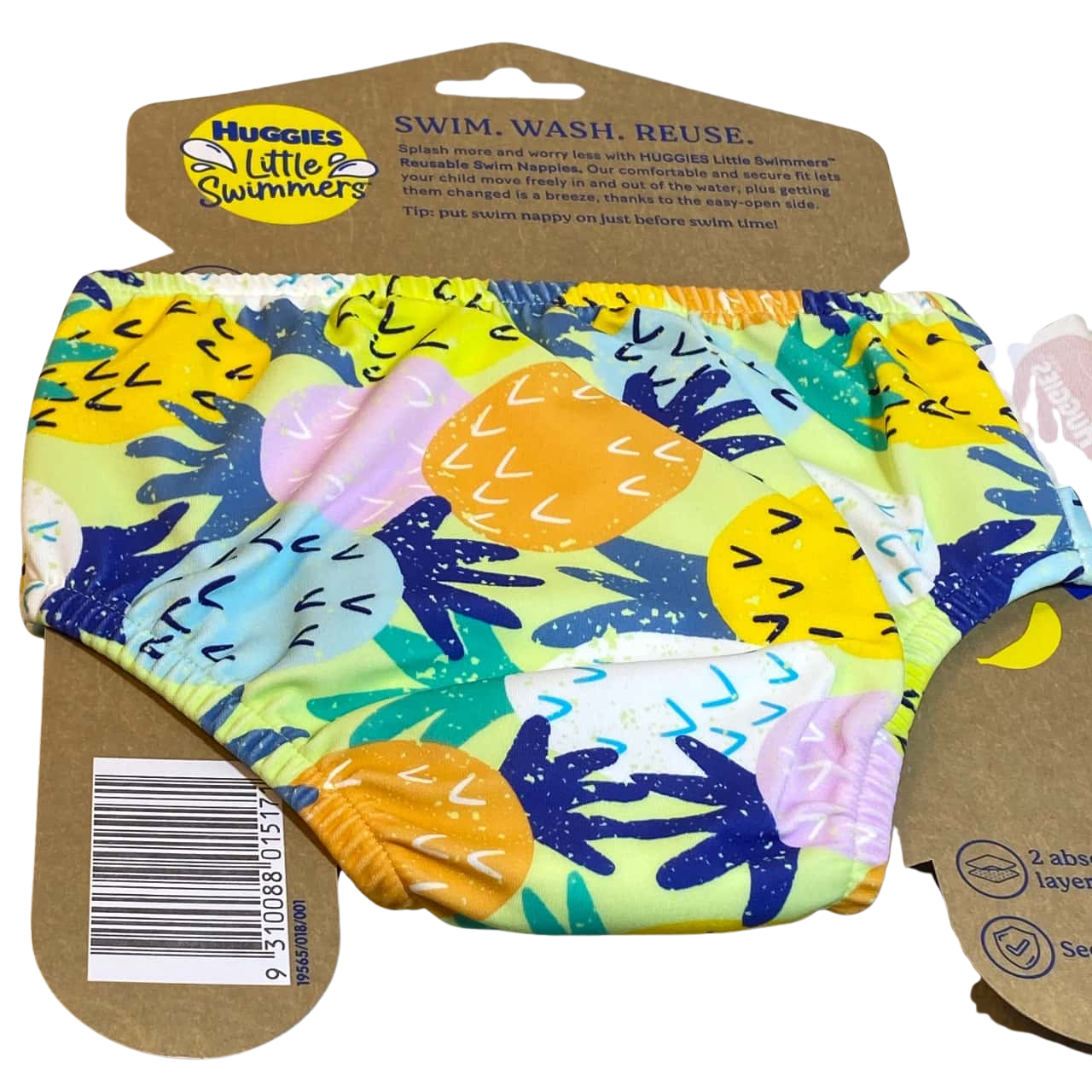 Kids Huggies Little Swimmers Reusable Swim Nappy Small (7-12 kg ...