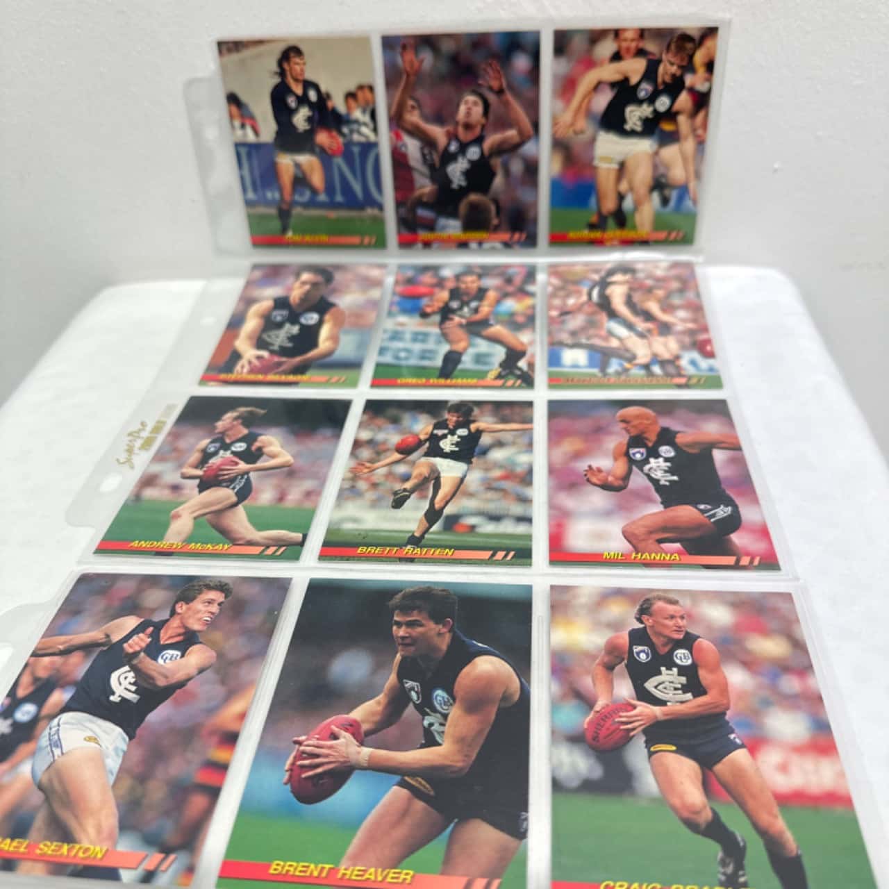 1993 Carlton AFL Cards