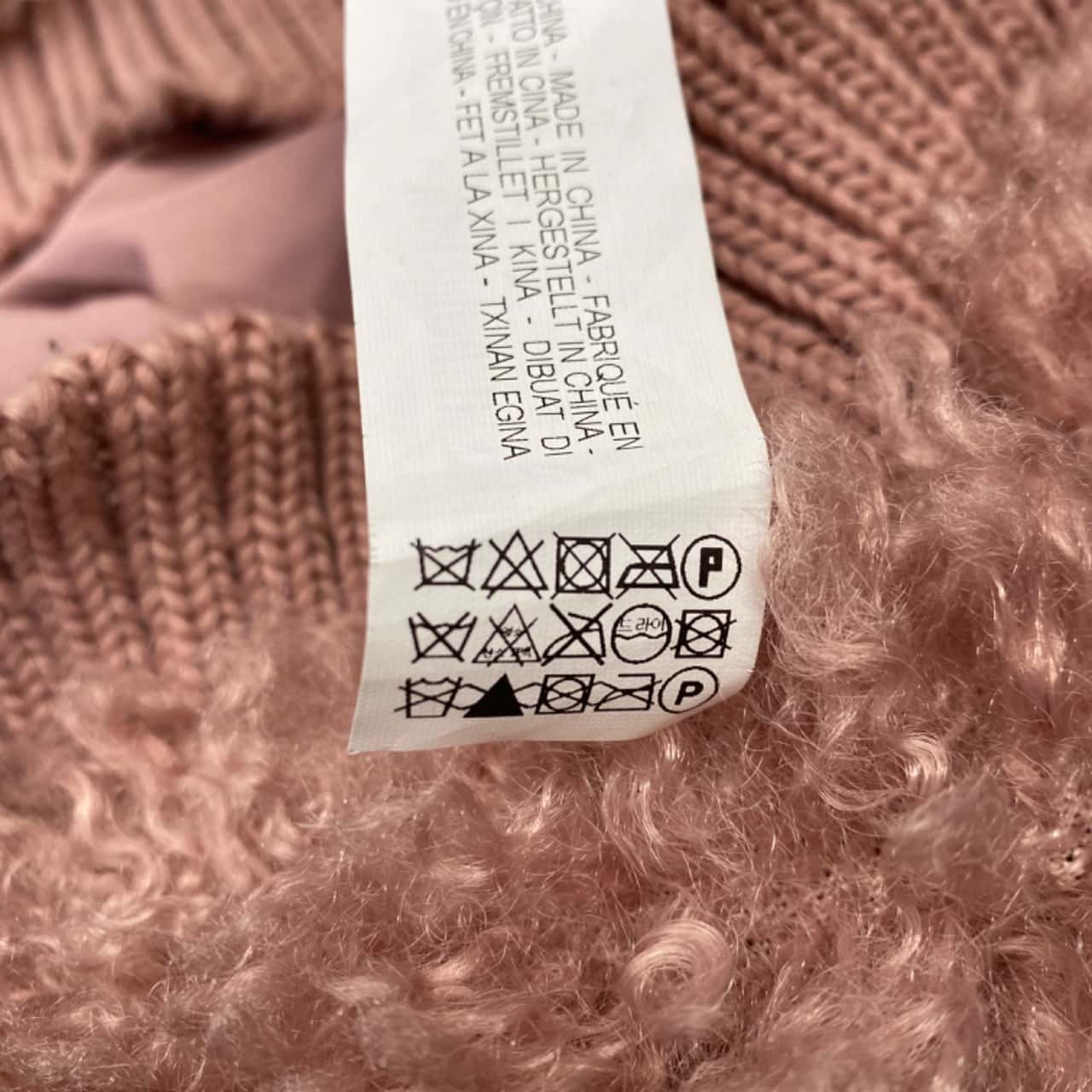 Zara TRF Collection Womens Size S Fluffy Pink Jacket