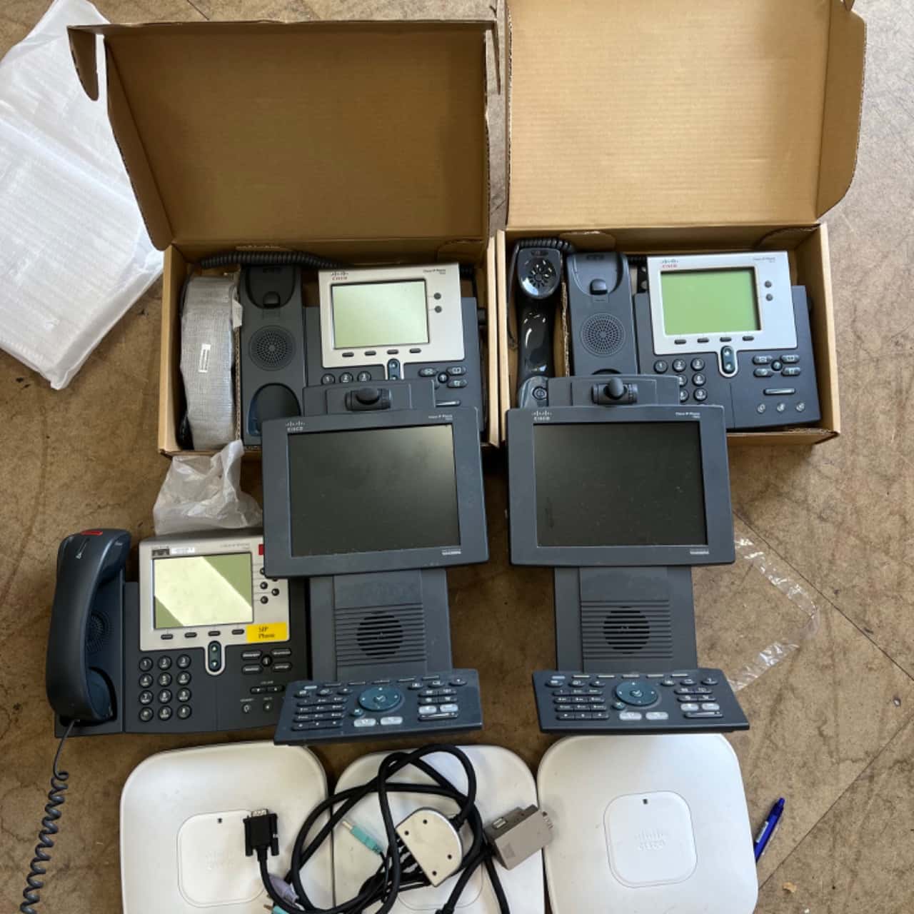 Cisco 7980 Series - Video and Cisco 7942 Phone System