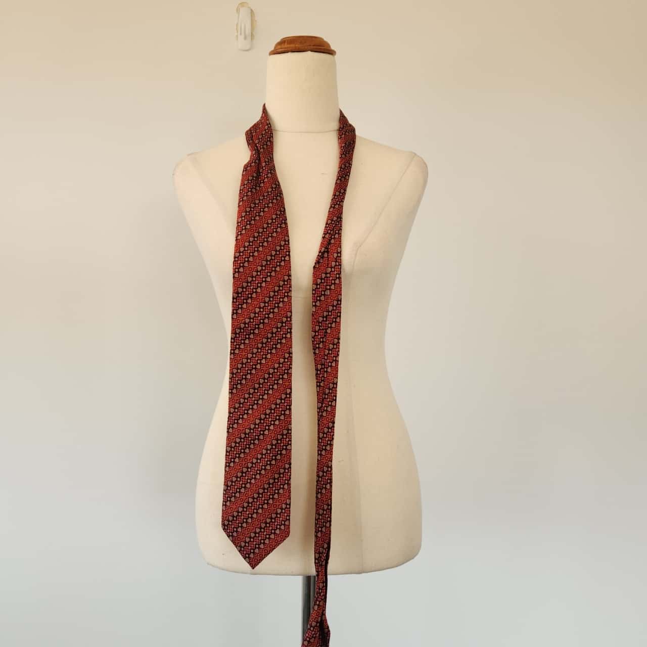 Christian Lacroix Red Heart Pattern Tie(s)