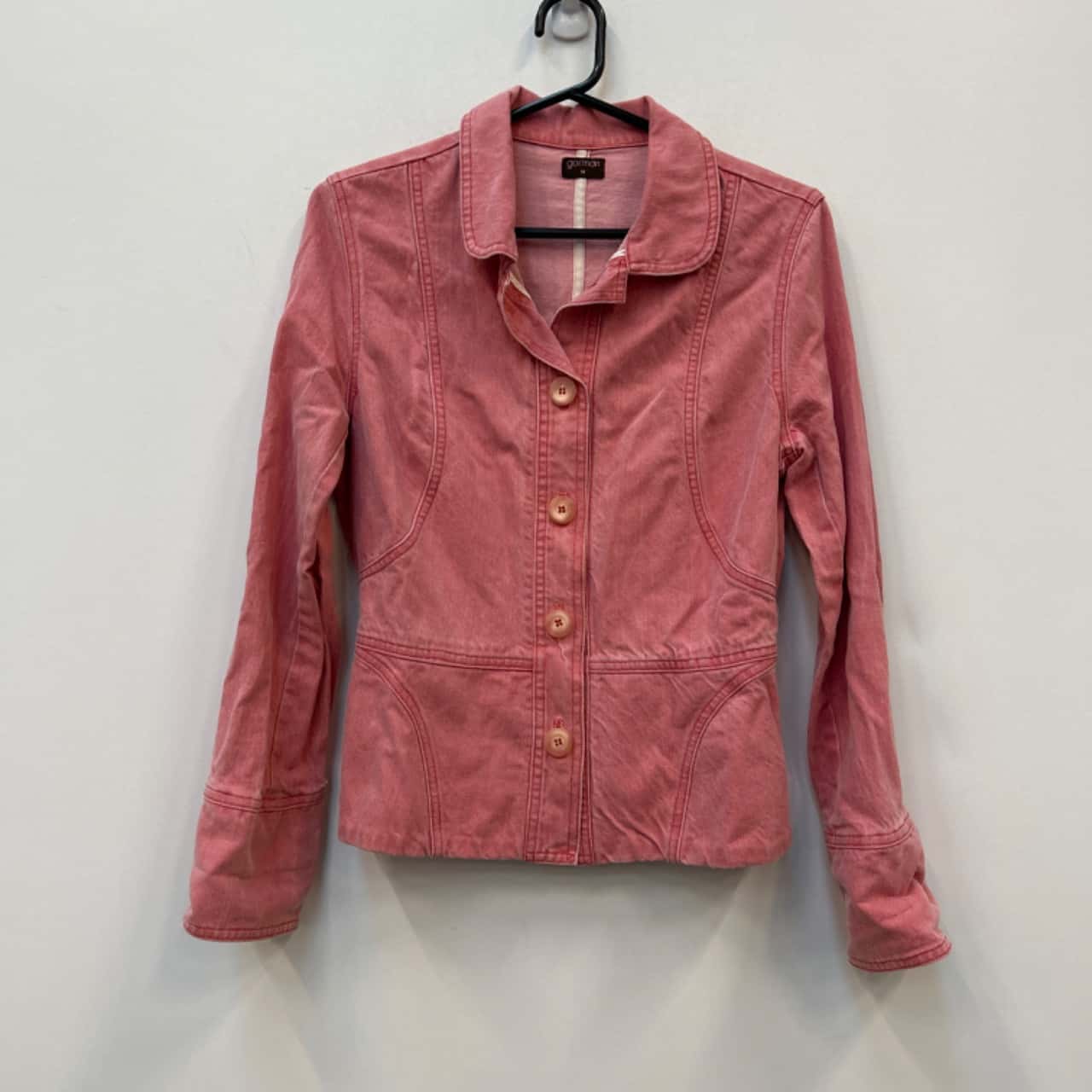 Gorman Size M Denim Jacket Pink (s)