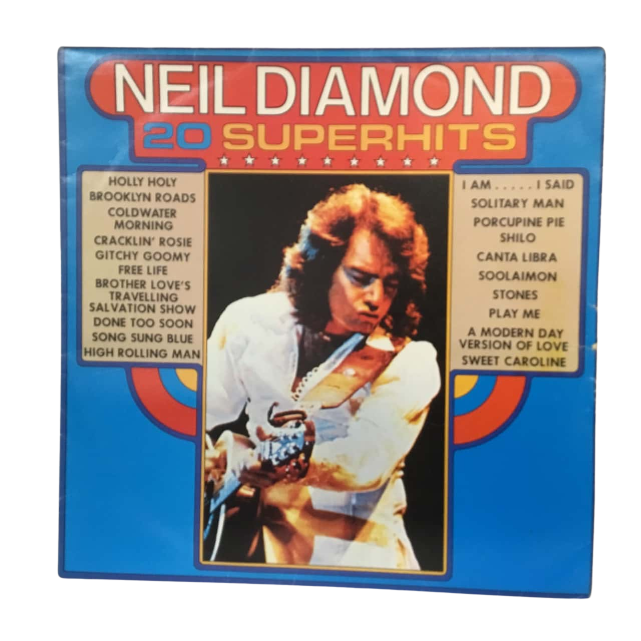 Vintage Neil Diamond 20 Super-hits LP Record(s)