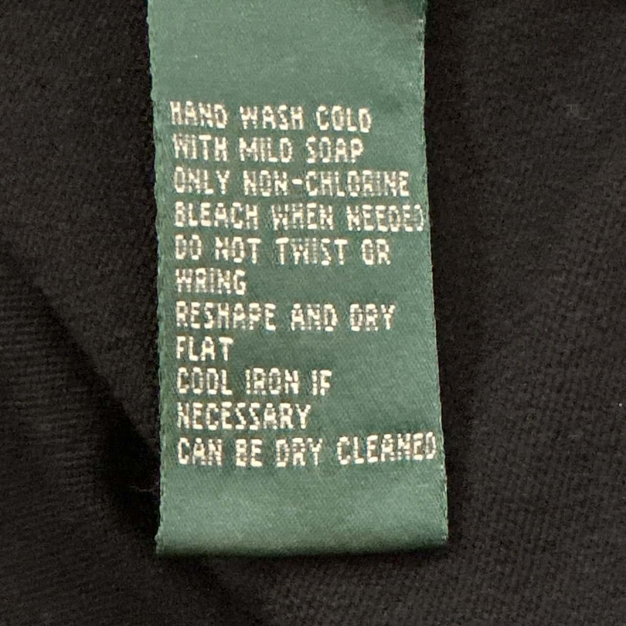 Ralph Lauren Womens Size M Button-down Cardigan Black / Polka Dot / White