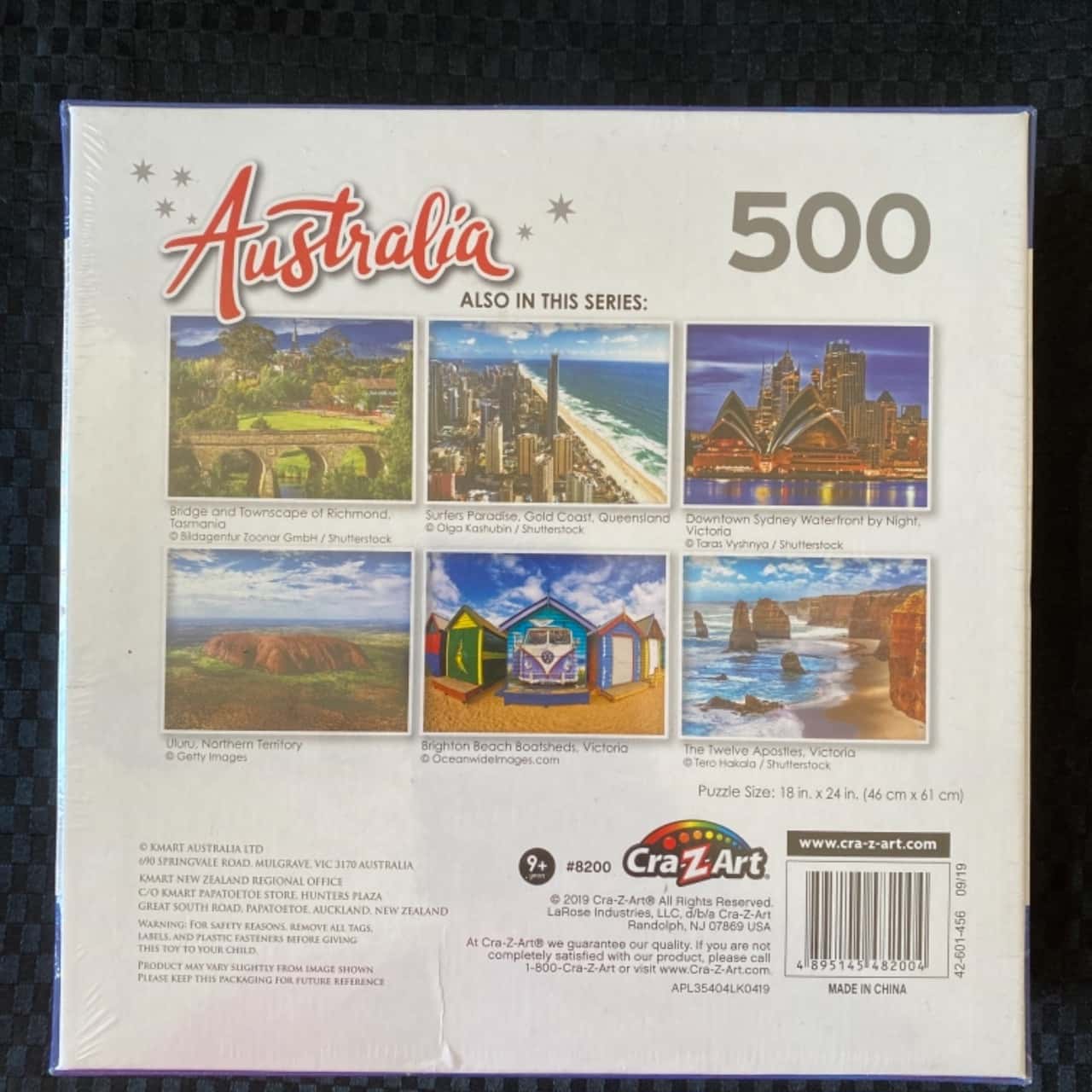 Cra-Z-Art Australia Uluru 500 Piece Puzzle Sealed(s)