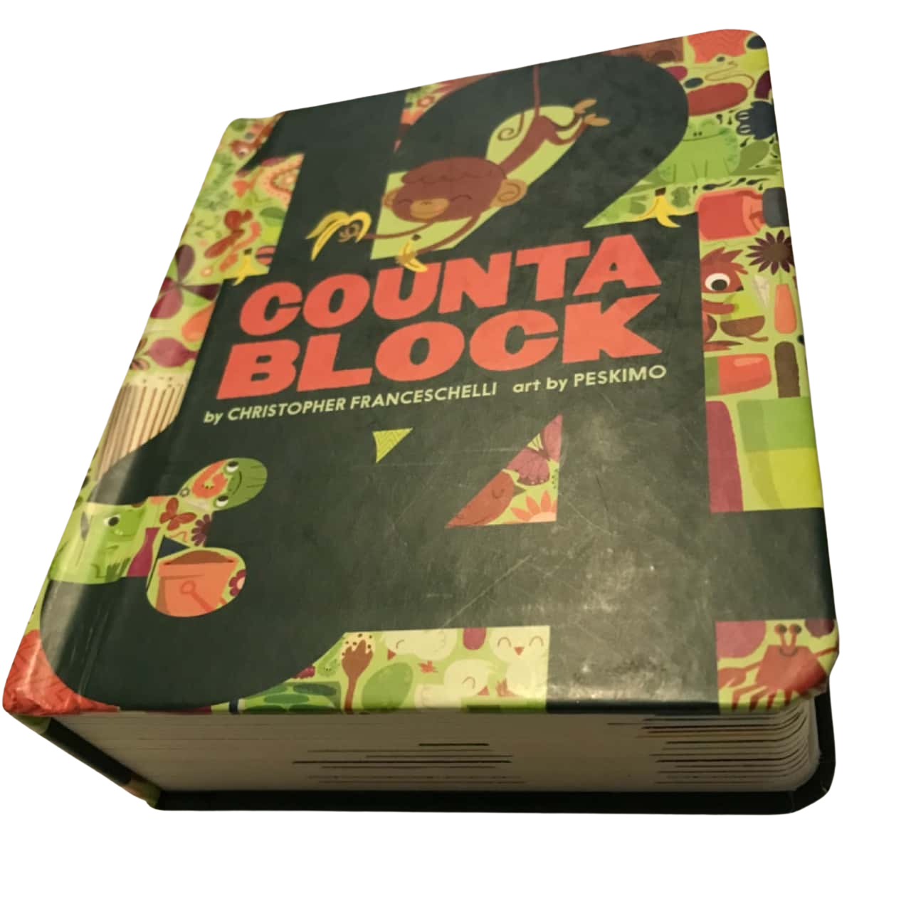 Counta Block H/C Childrens learn to count book