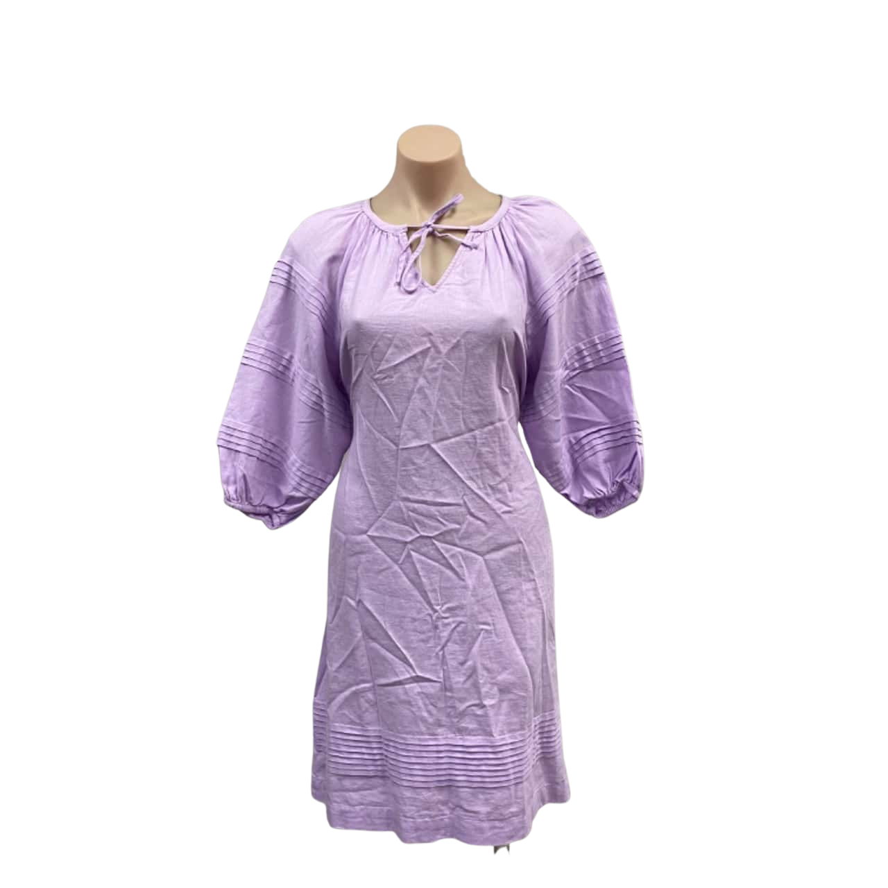 Sussans Purple Linen Flow Dress (s)