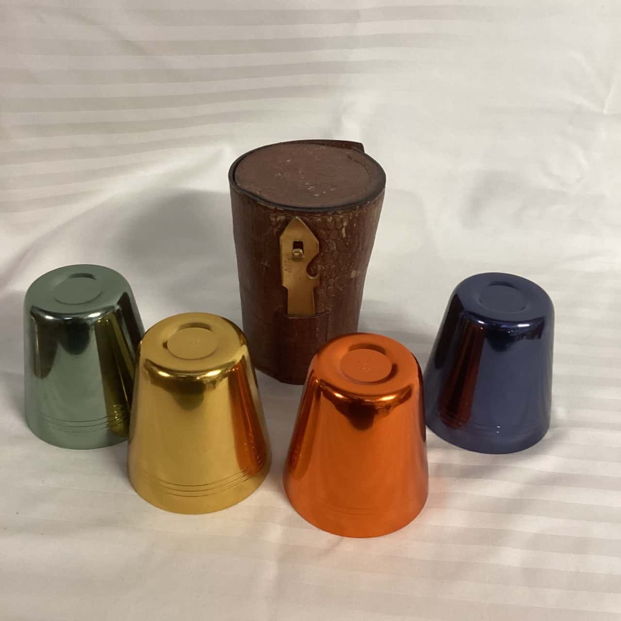 Alumimimum Travel Cups with Case RETRO(s)