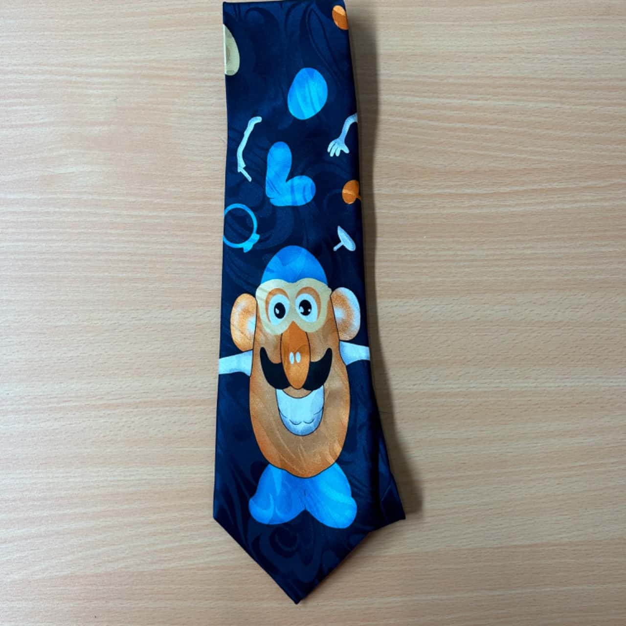 Mens 100% silk Mr Potato head tie (s)