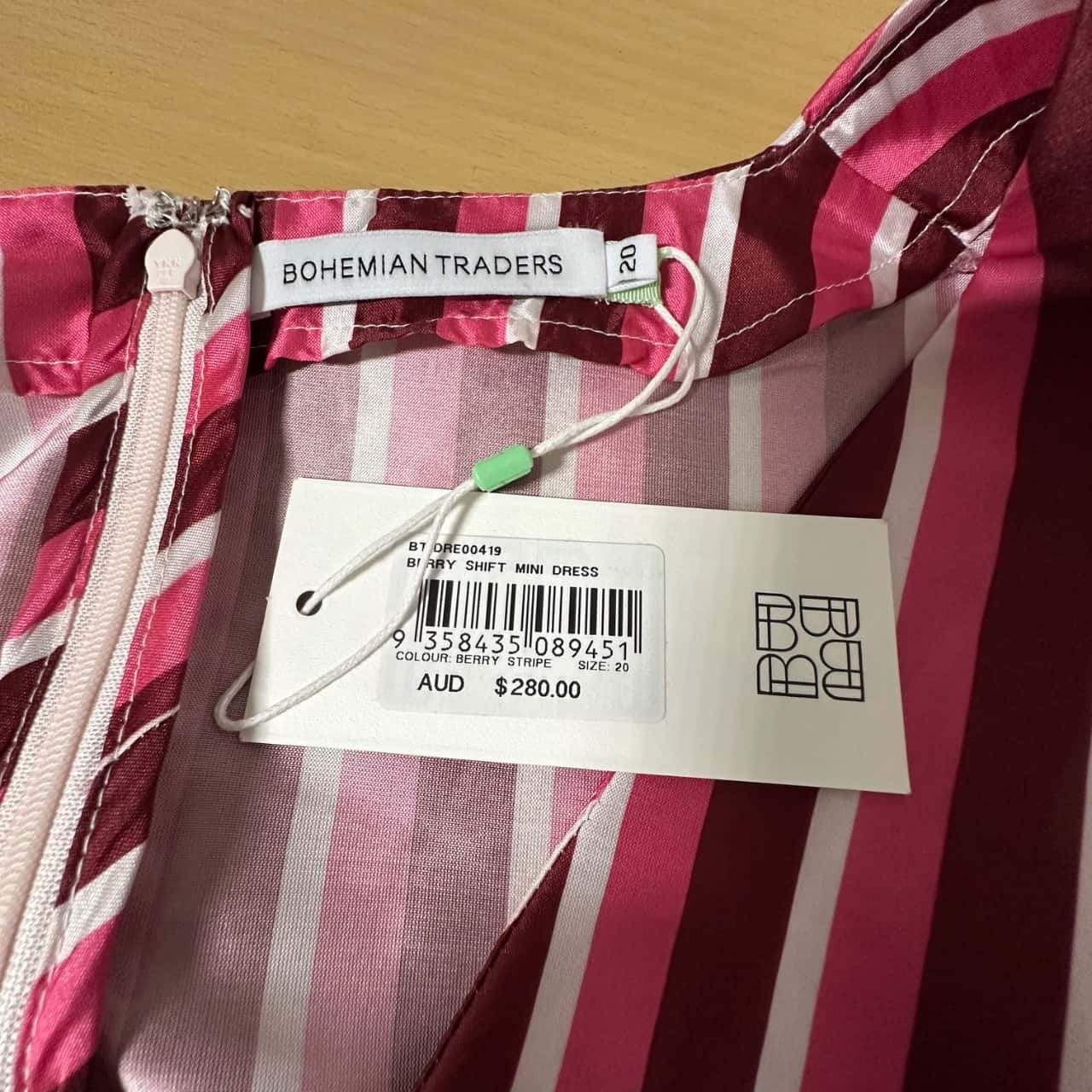 Bohemian Traders Size 20 Mini Shift Dress