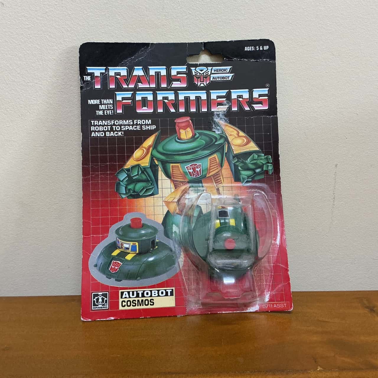 Transformer G1 Cosmos Action Figure 80s Toy (s)