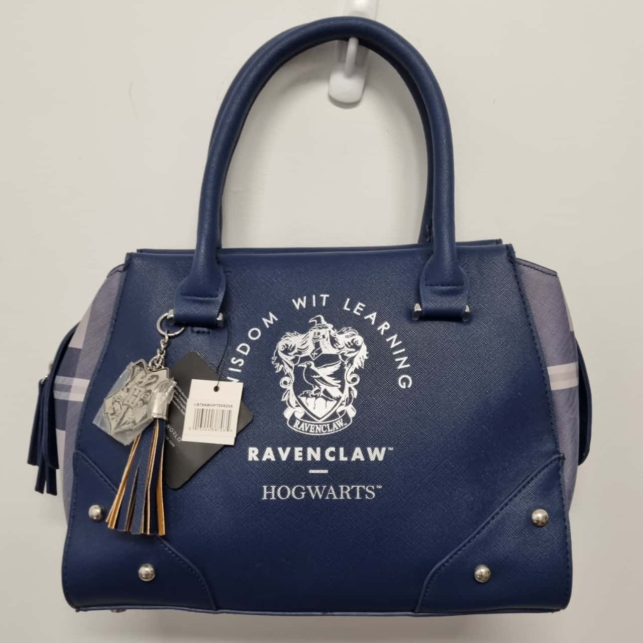 BNWT Harry Potter Ravenclaw Plaid Womens Handbag Blue (s)