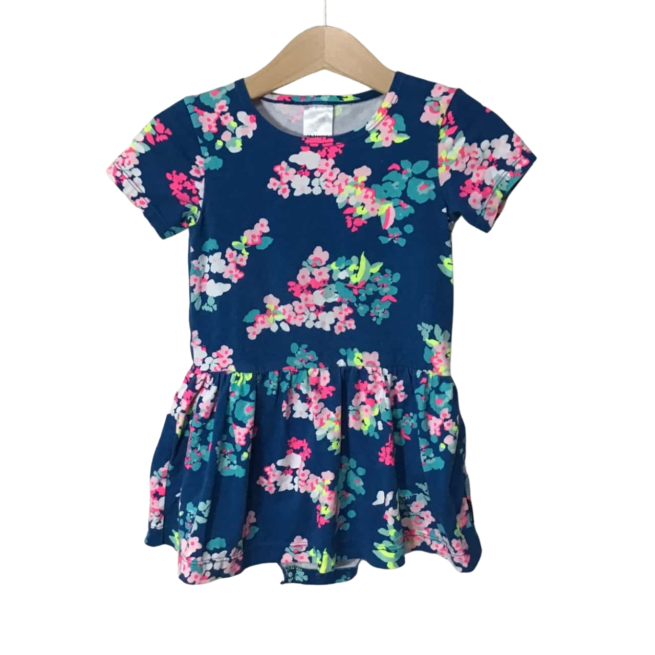 Bonds Girls Size 18-24 months Torquoise / Pink / Blue Floral Short ...