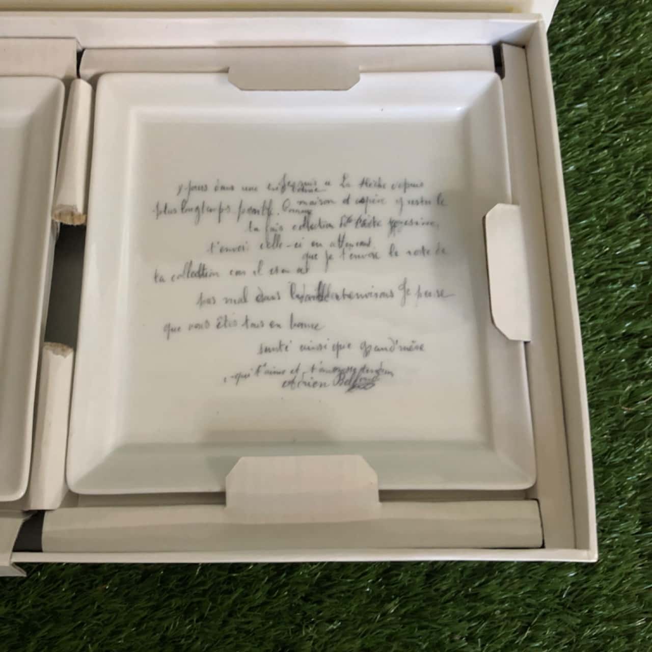 Christopher Vine Designs 3 Piece Plate Set (New in Box)(s)