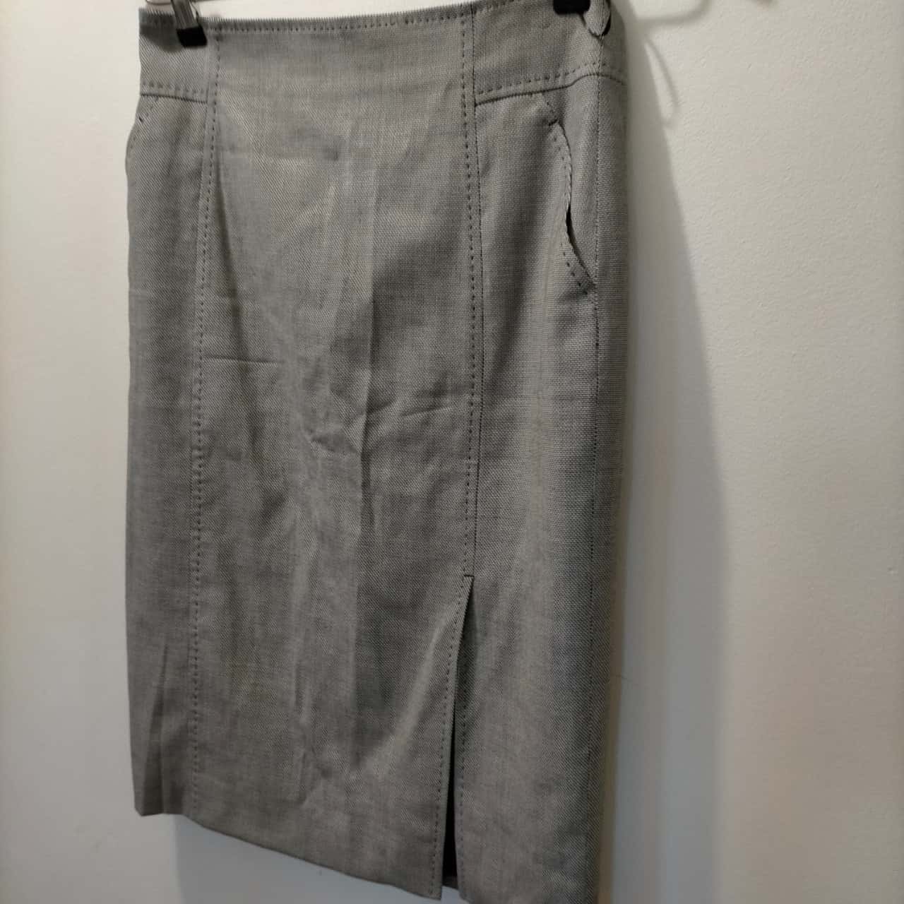 Escada Size 38 Pencil Black & White VGUC(s)