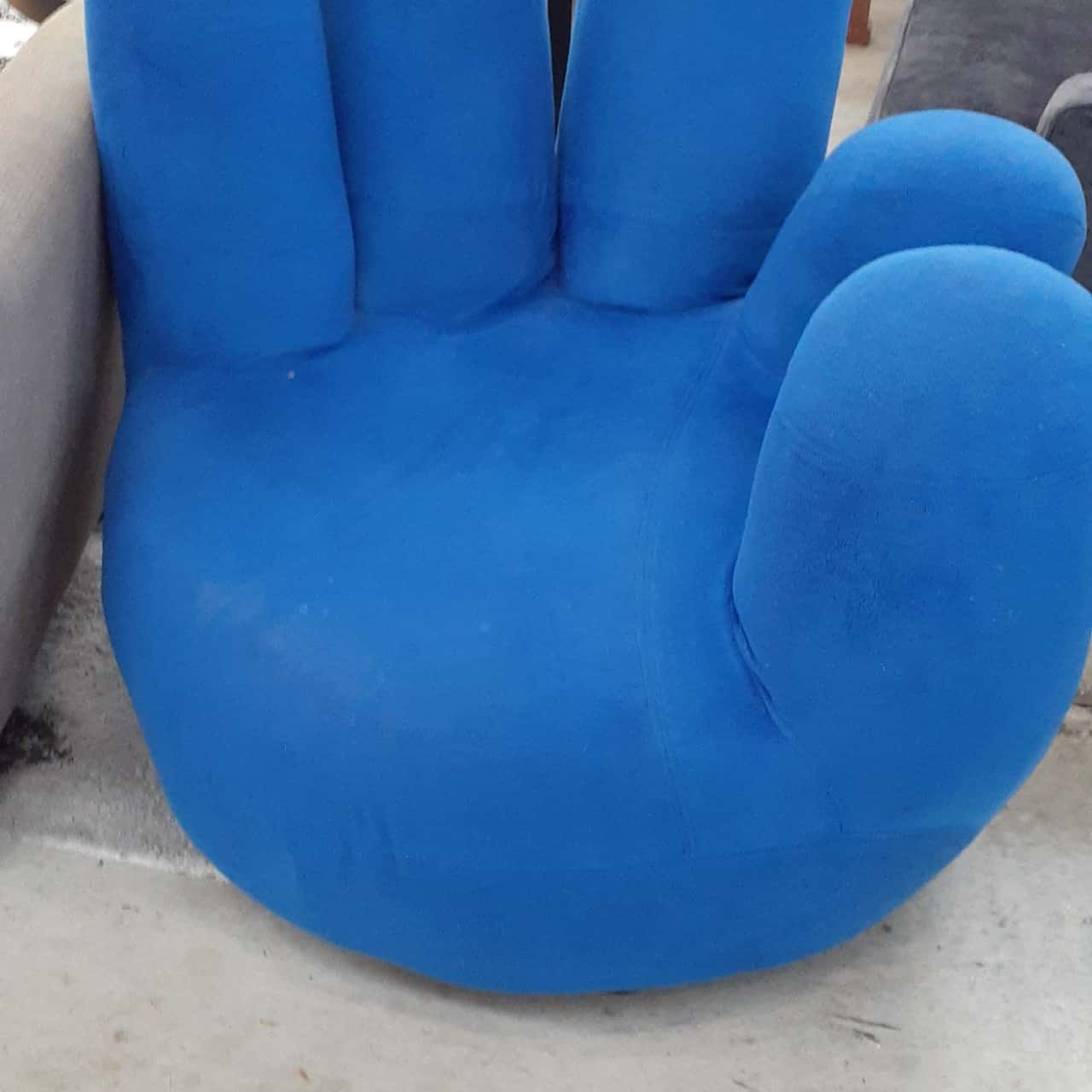 Blue Hand Chair
