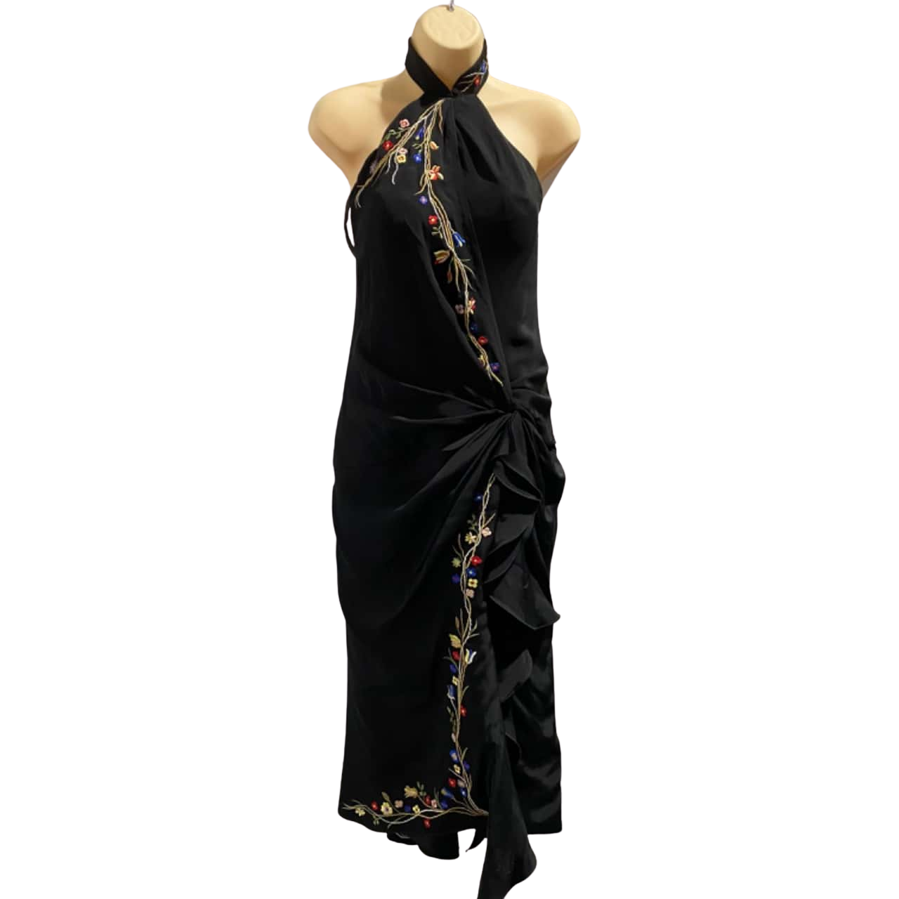 Jacob Anthony. Womens Formal Dress. Black,Long, boned strapless bodice ...