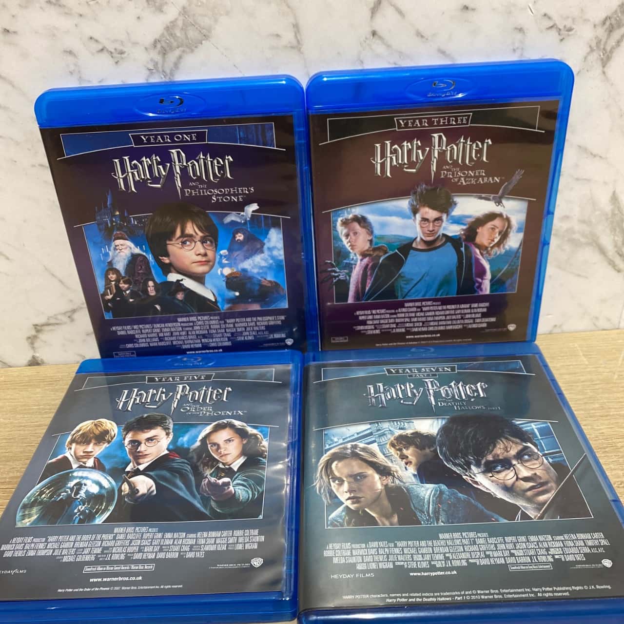 Harry Potter Double Sided Blu Ray Collection(s)