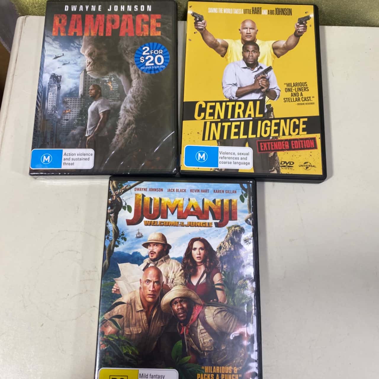 Dwayne Johnson Bundle x3(s)