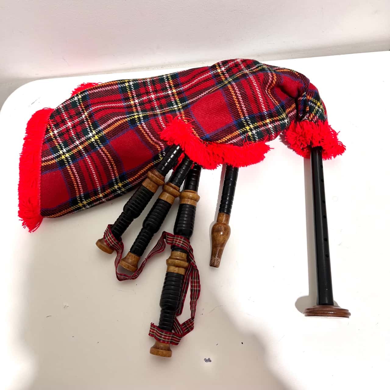 Mini Highland Bagpipes for Kids Playable Tunable Rosewood Junior Set ...