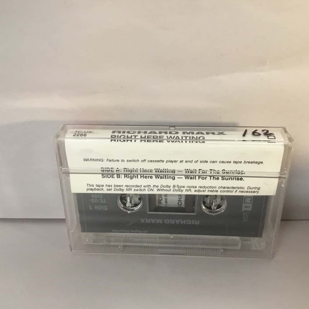 Vintage Richard Marx Cassingle Tape