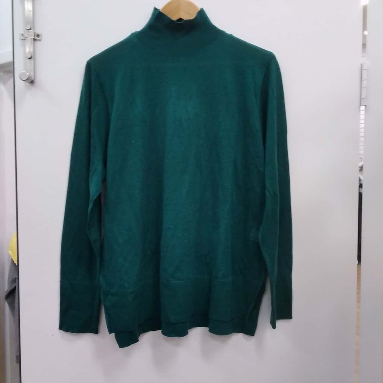 Grace Hill Womens Size XL Long Sleeve / Skivvy Green (03,1049)