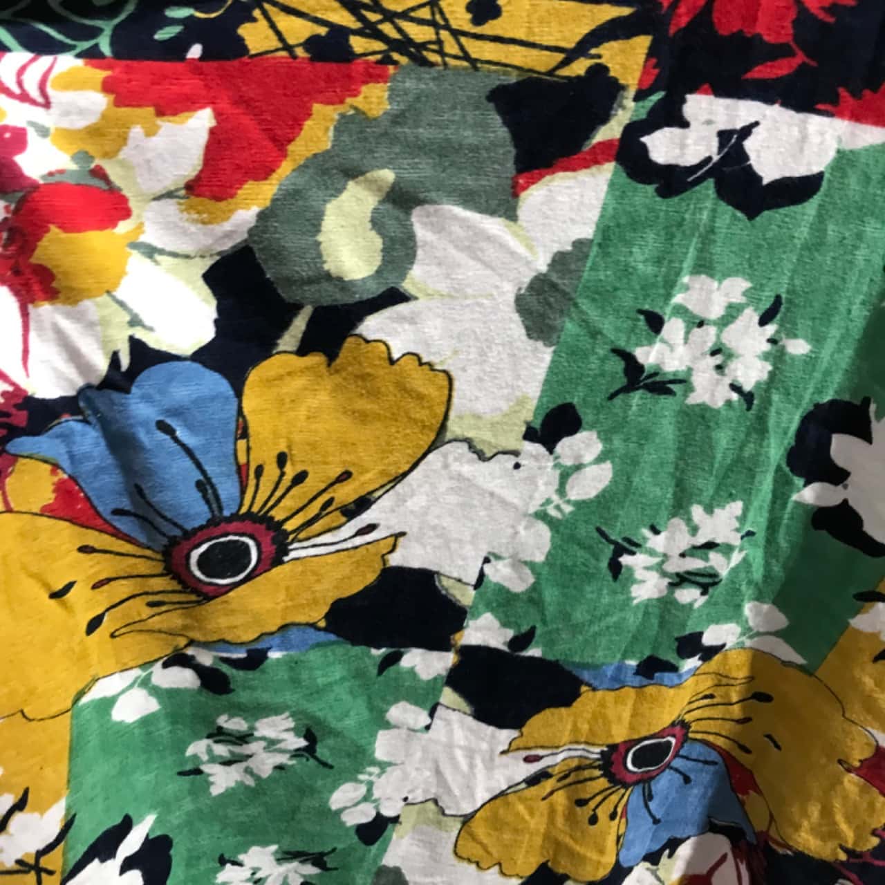 Orientique Womens Size 10 Long Sleeve Maxi Boho Floral / Multicoloured ...