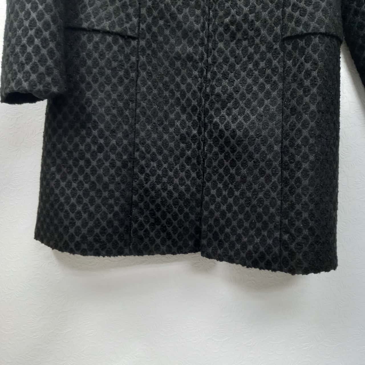 BNWT - Tokito - Size 14 - Patterned Winter Coat - Black (s)