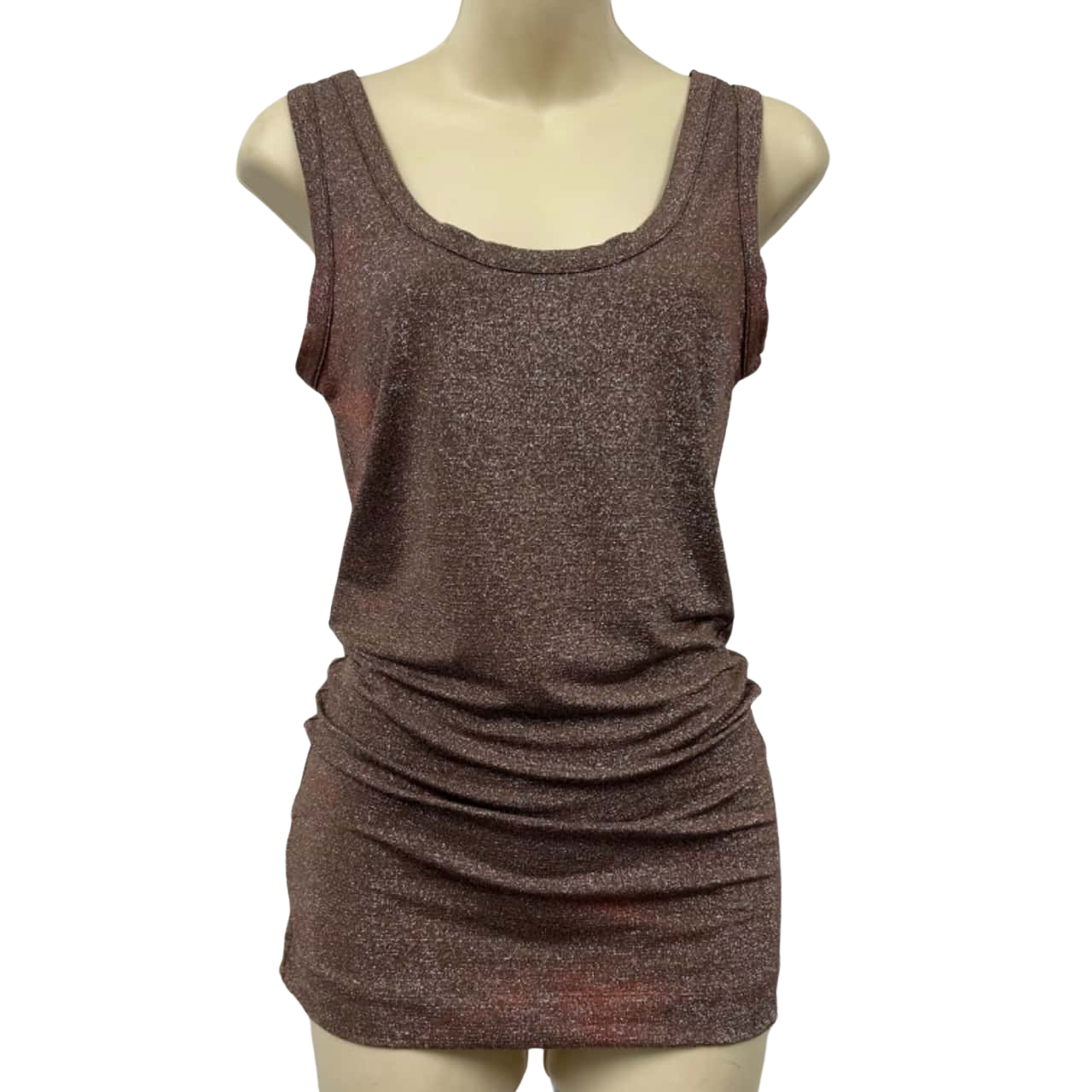 Country Road Womens Size S Brown Metallic Singlet(s)