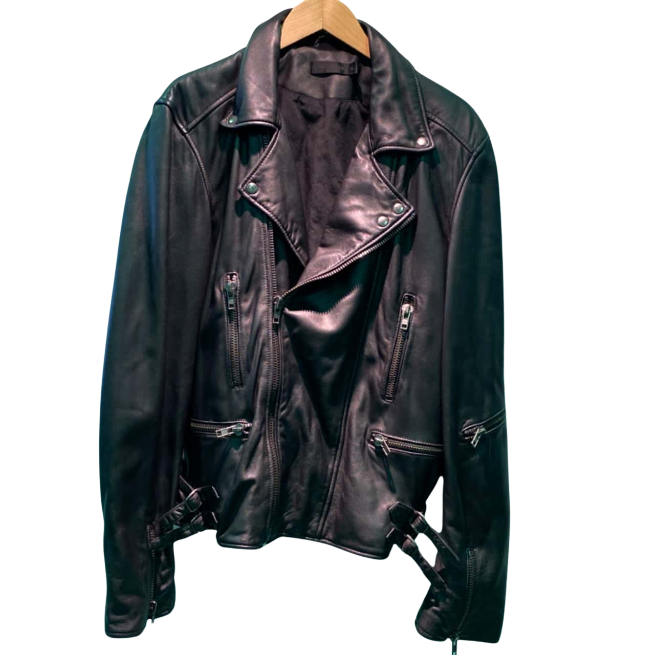 Wayne Cooper Mens Size XL Biker Black (s)