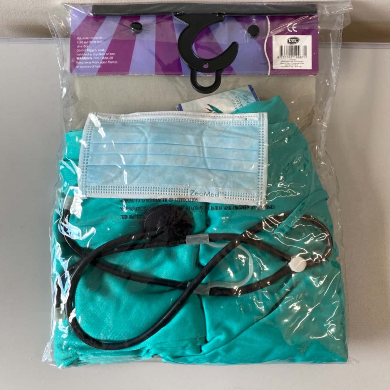 Unisex Green Doctors Costume Adult(s)