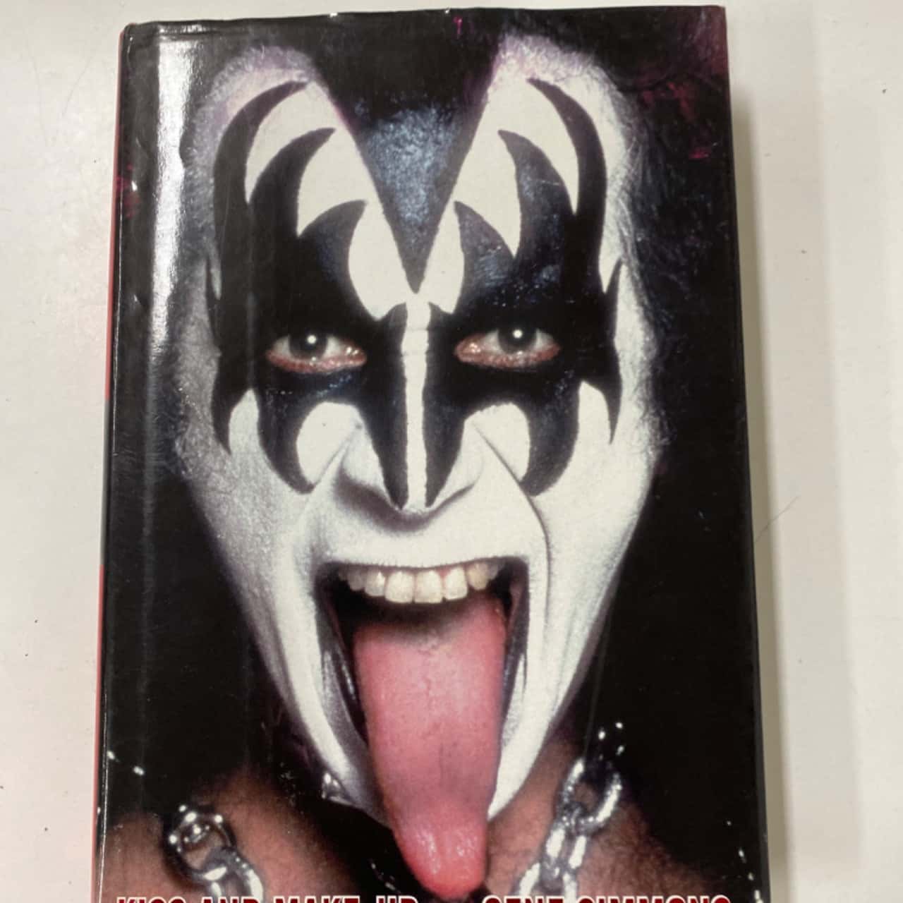 Gene Simmons kiss and make-up book