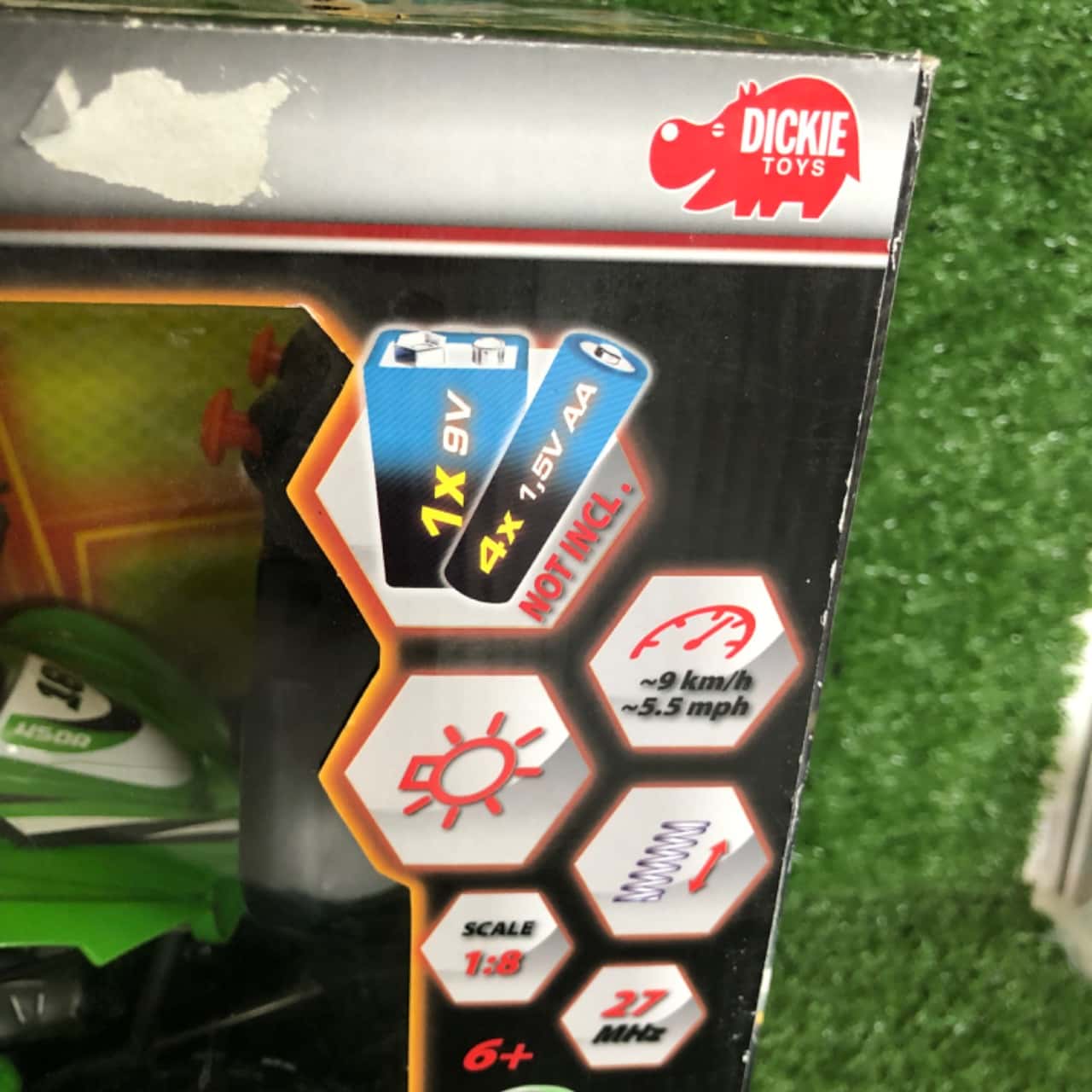 Dickie Toys Remote Control Kawasaki (1:8-Scale)