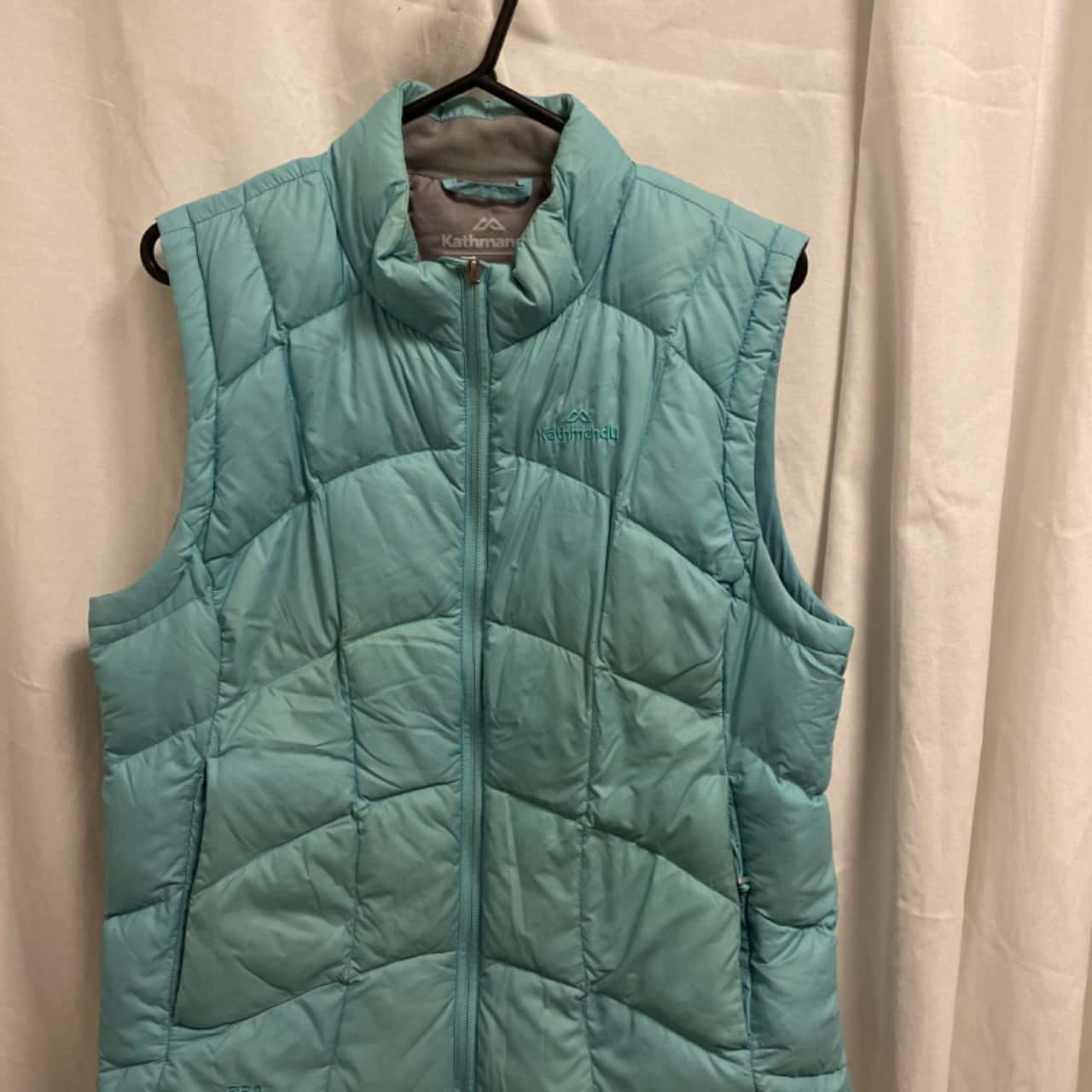 Kathmandu Womens Size 14 Puffer Jacket Teal / Turquoise (s)