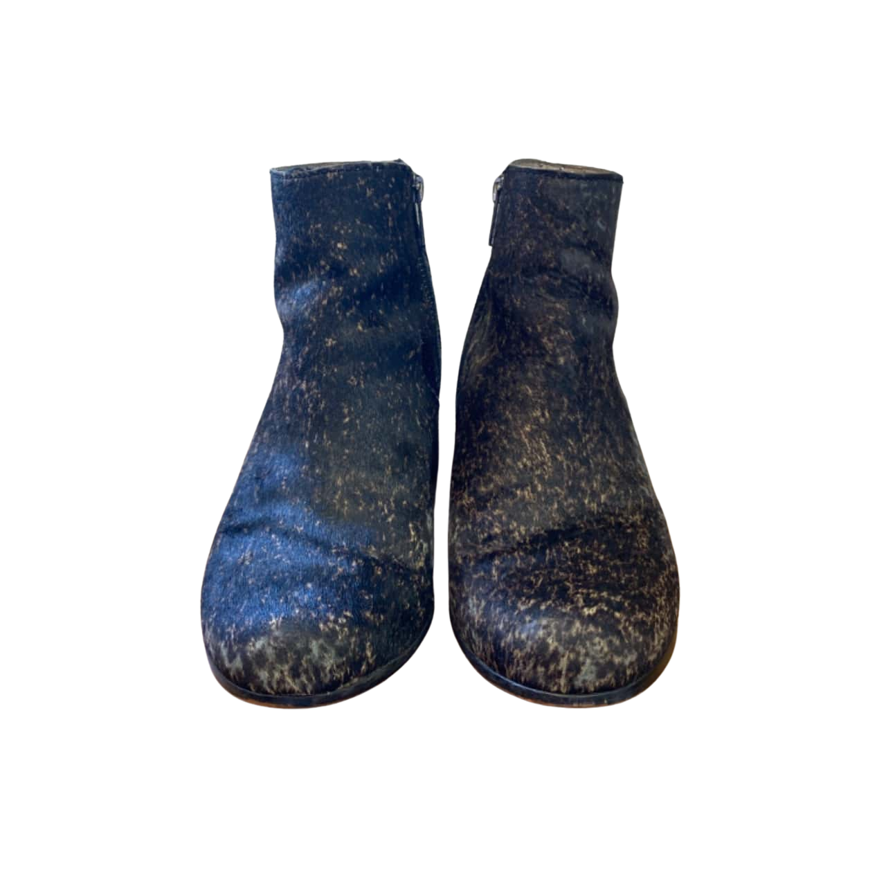 Gorman Womens Pony Skin Ankle Boots With Block Heel Size 39(s)