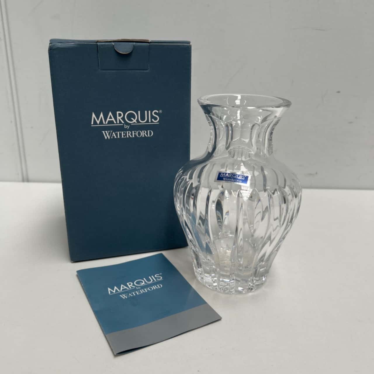 NEW - Marquis By Waterford Crystal Sheridan 6” Vase