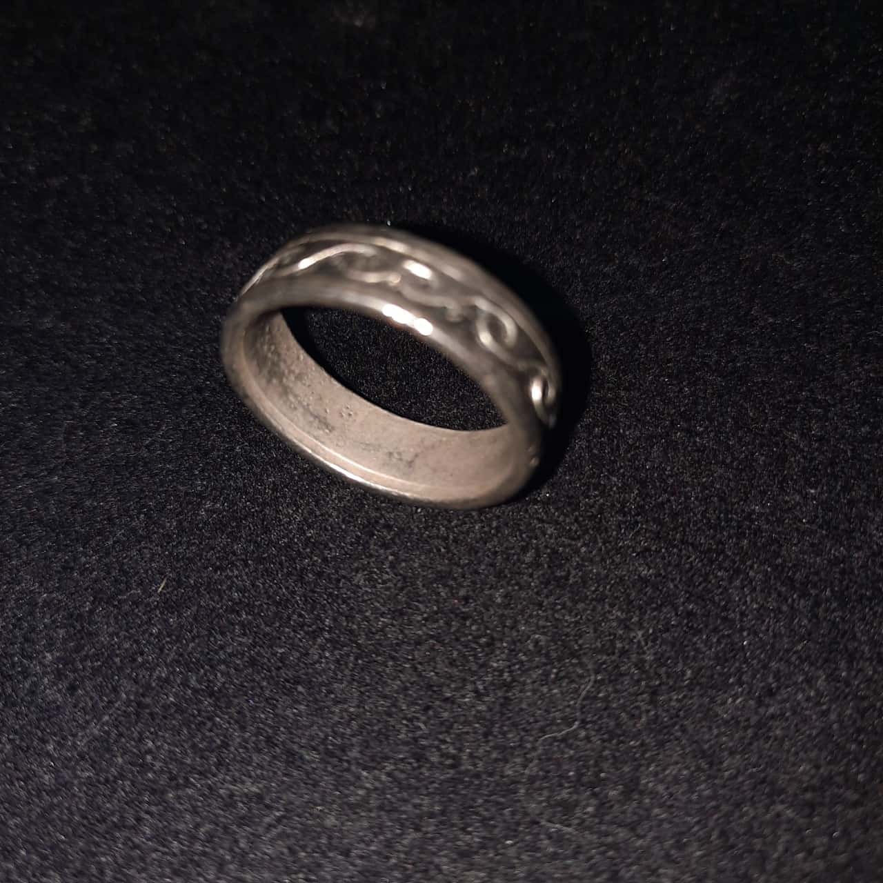 Men's Silver Surfer Ring size: US 11 3/4 Boho Solid Jewellery Costume(s)