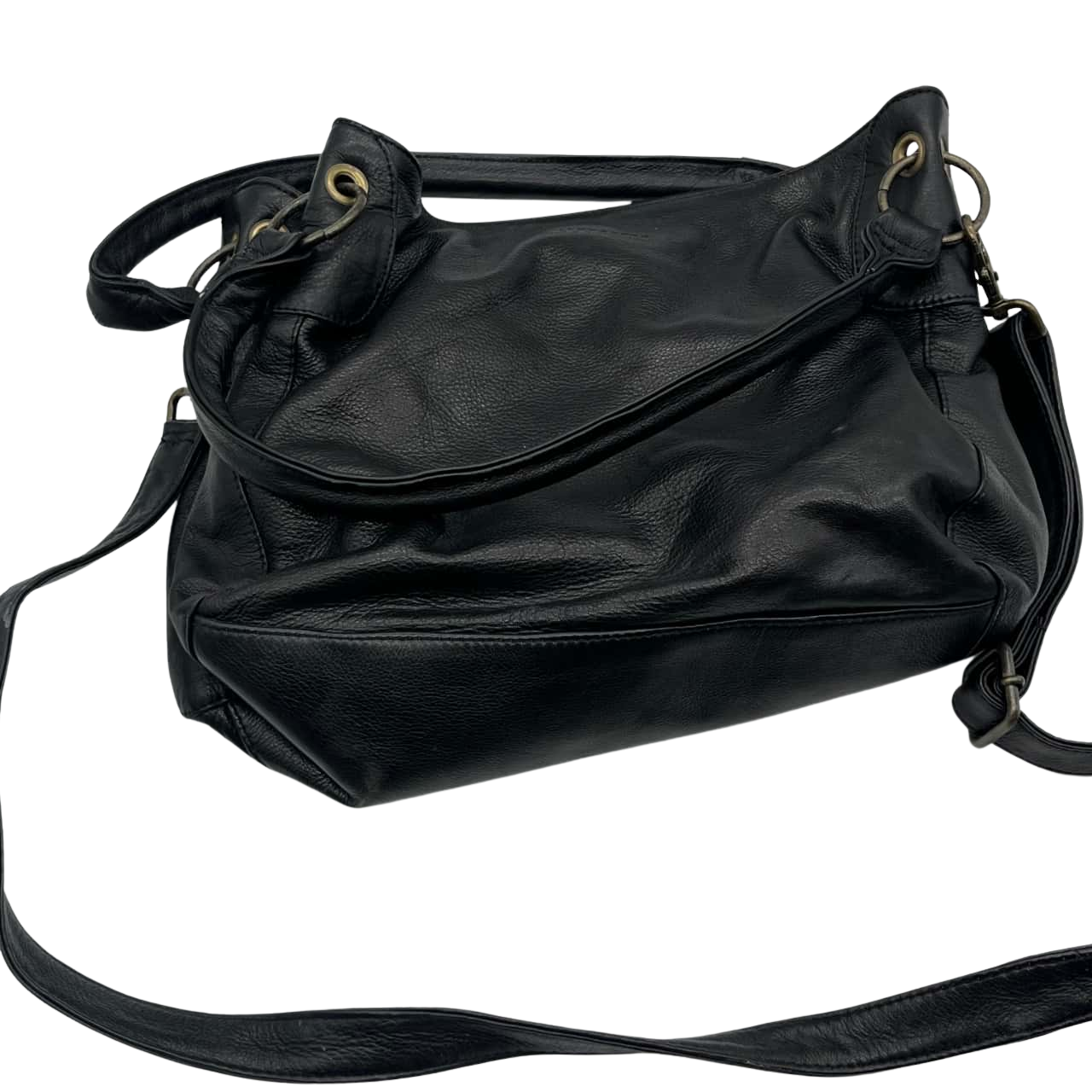 Womens Wanderers Black Crossbody Handbag(s)