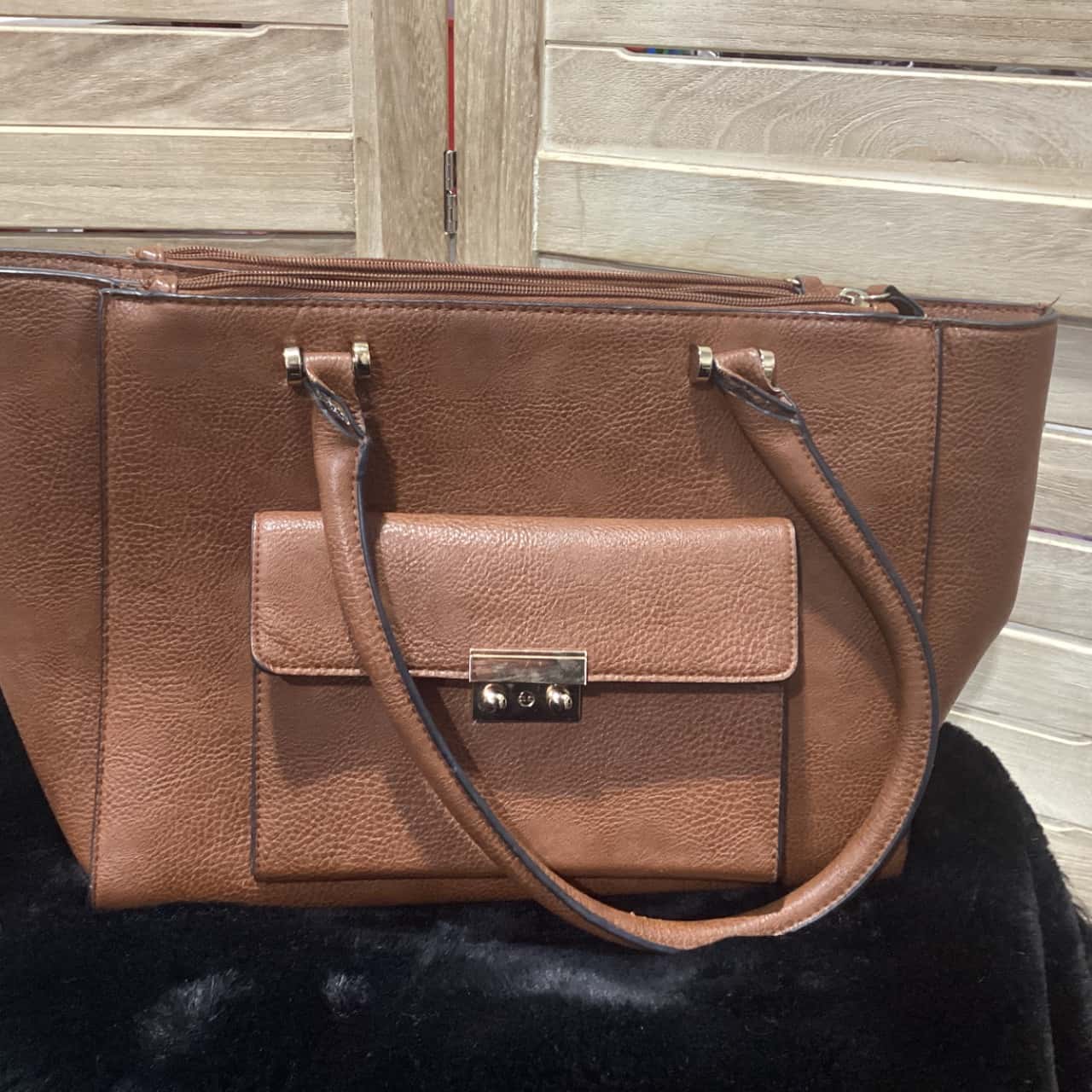Laura Jones Womens Brown handbag