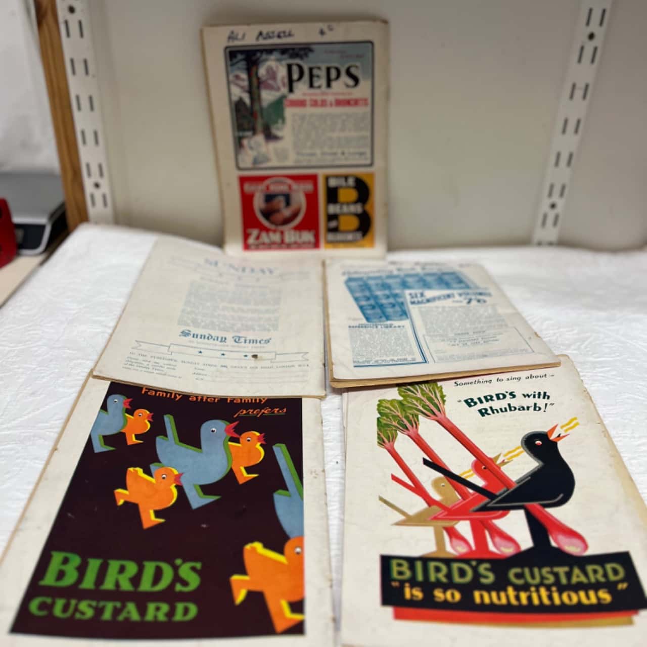 5x Needle point books-1934 era(s)